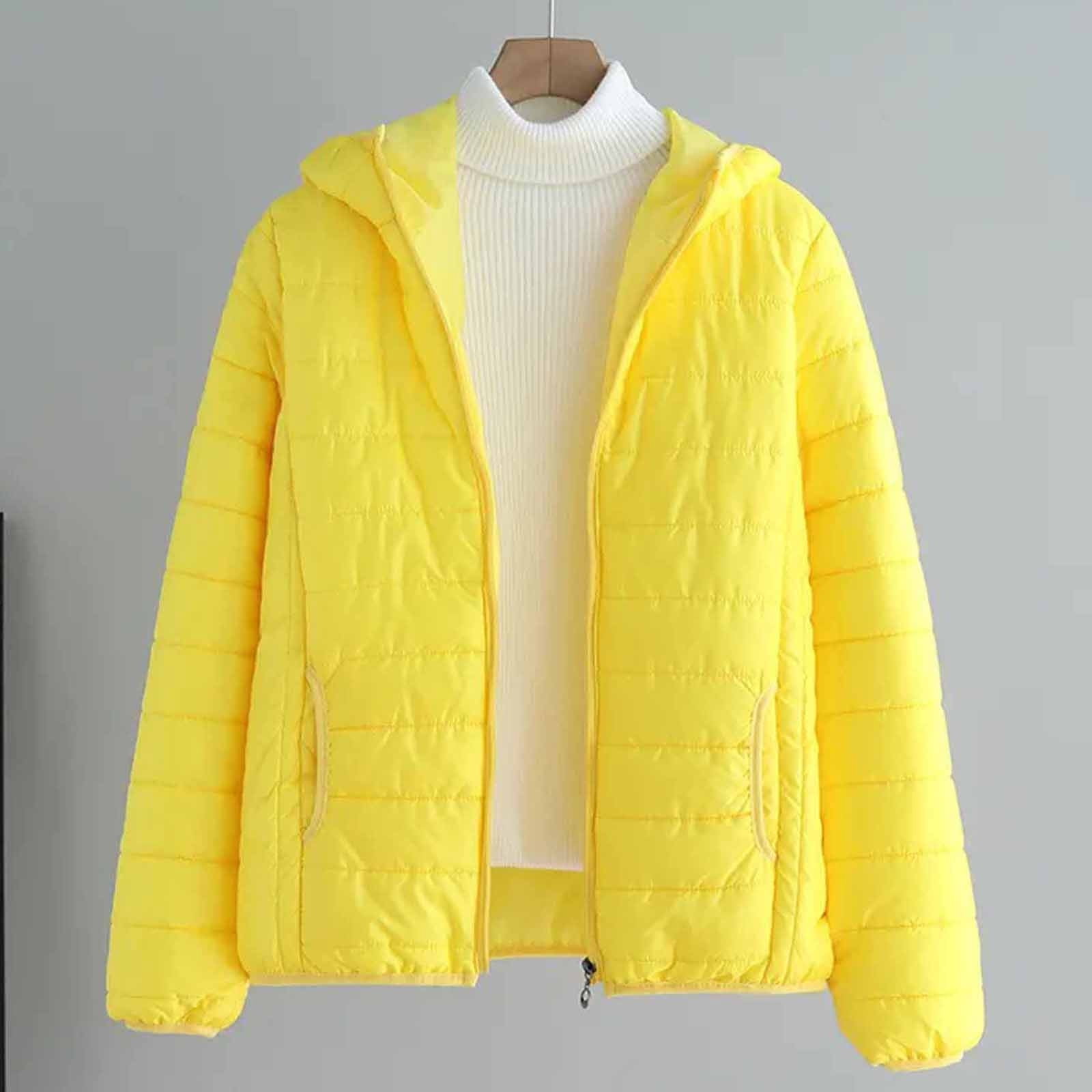 Pounoo Winter Clothing for Women Hooded Puffer Jackets for Women ...