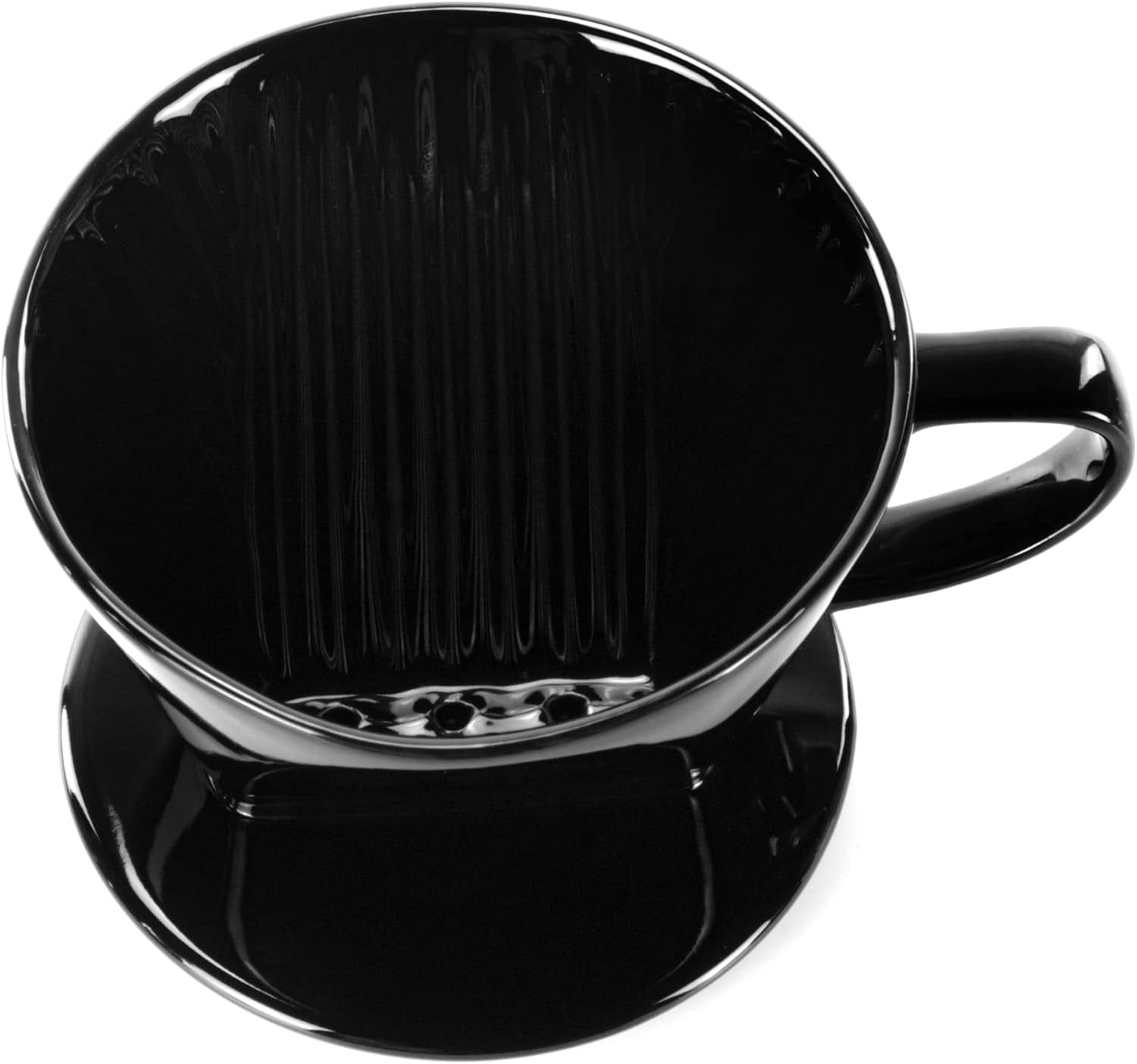 Pour Over Ceramic - Coffee Dripper Ceramic Coffee Maker with 3 Holes ...