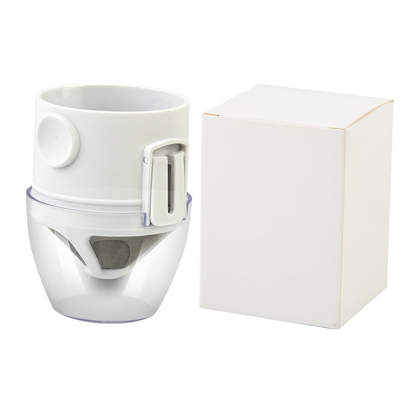 Pour Over Coffee Dripper, Reusable Stainless Steel Pour Over Coffee ...