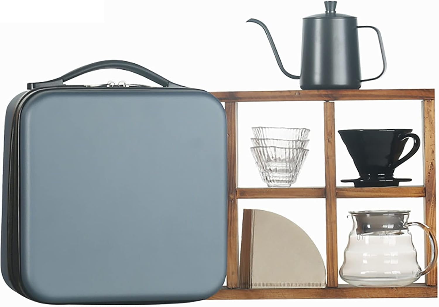 Pour Over Coffee Maker Gift Set All in 1 Coffee Accessories Tools,304 ...