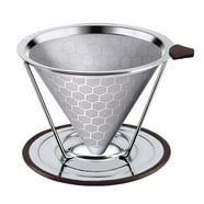 Free Shipping! Pour-over Coffee Maker 17oz/0.5L Stainless-Steel Filter ...