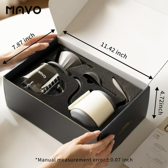 Pour Over Coffee Maker Set, Pour Over Kettle, Coffee Dripper, Glass ...