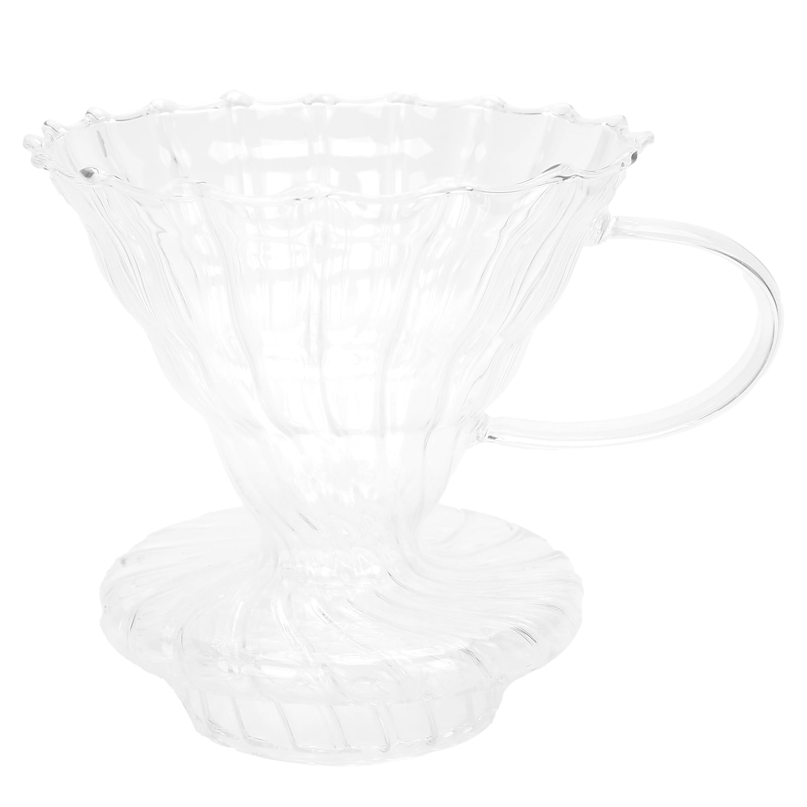 Pour Over Glass Coffeemaker,Glass Pour Over Coffee Dripper Cone Filter ...