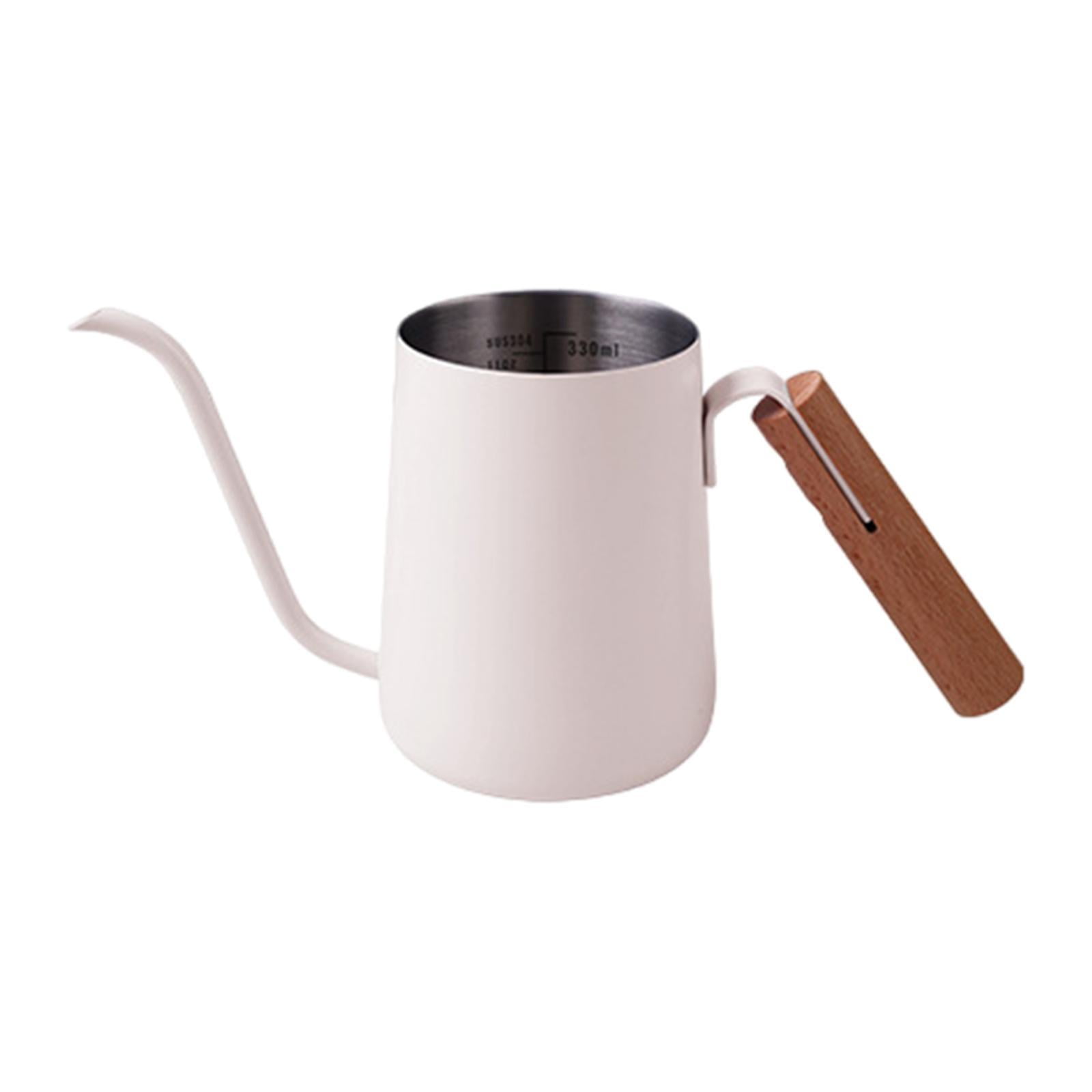 Pour over Coffee Kettle 8.45 oz Tea Kettle Ergonomic Handle Nozzle 4mm ...