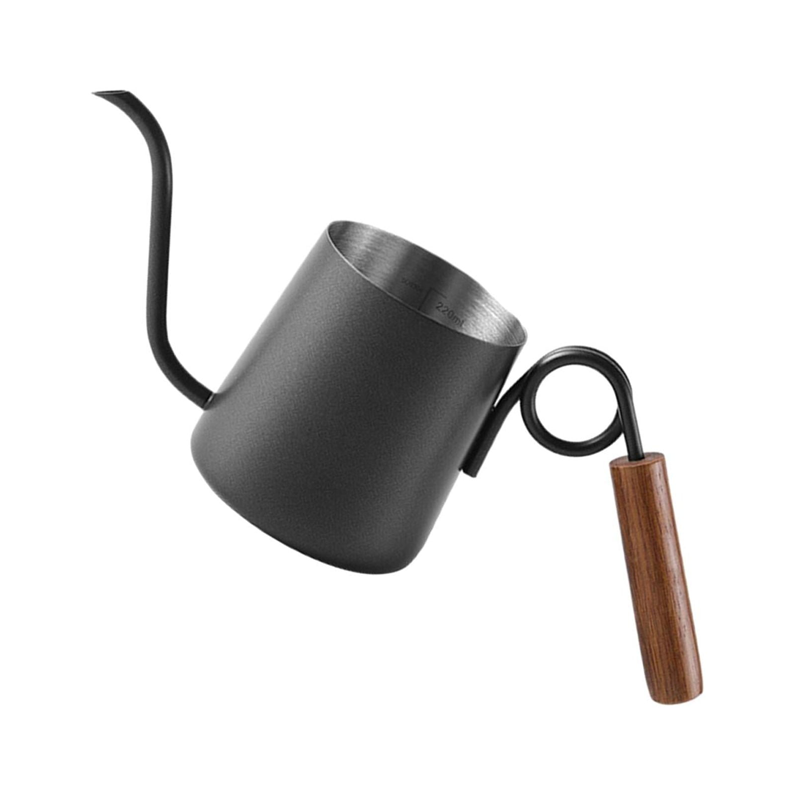 Pour over Drip Coffee Kettle 250ml Gooseneck Tea Kettle for Cafe Picnic ...