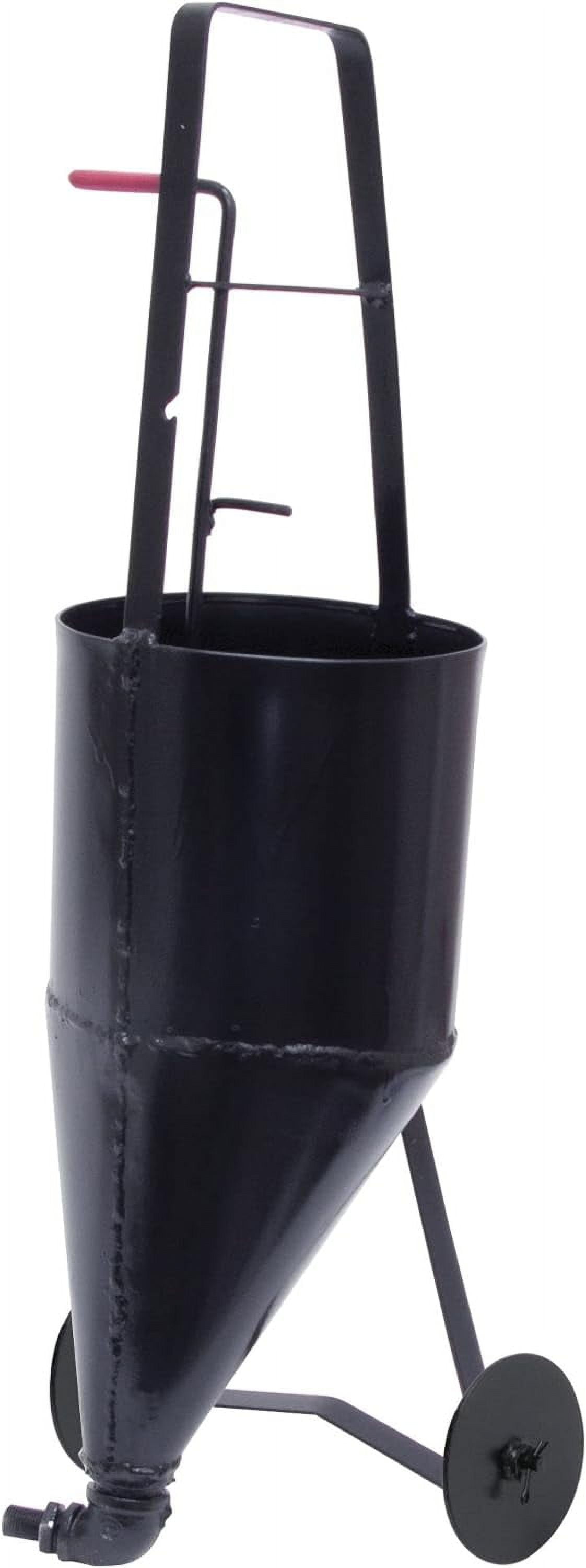 Pour with Wheels, 2.6 Gallon, 14 Gauge Steel, Apply Cold Sealants to ...