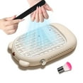 Pourcare Nail Dust Collector,48W Professional Stepless Adjustable ...