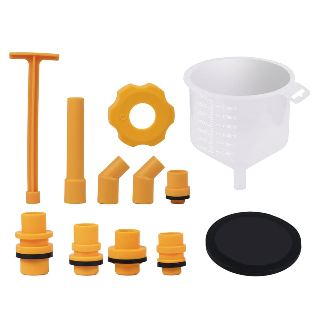 Pouring Filling Funnel Collection for Refilling Easy Coolant Additions ...