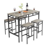 Summit 3-Pc Pub Table Set, 28" Table and 2 Stools - Walmart.com