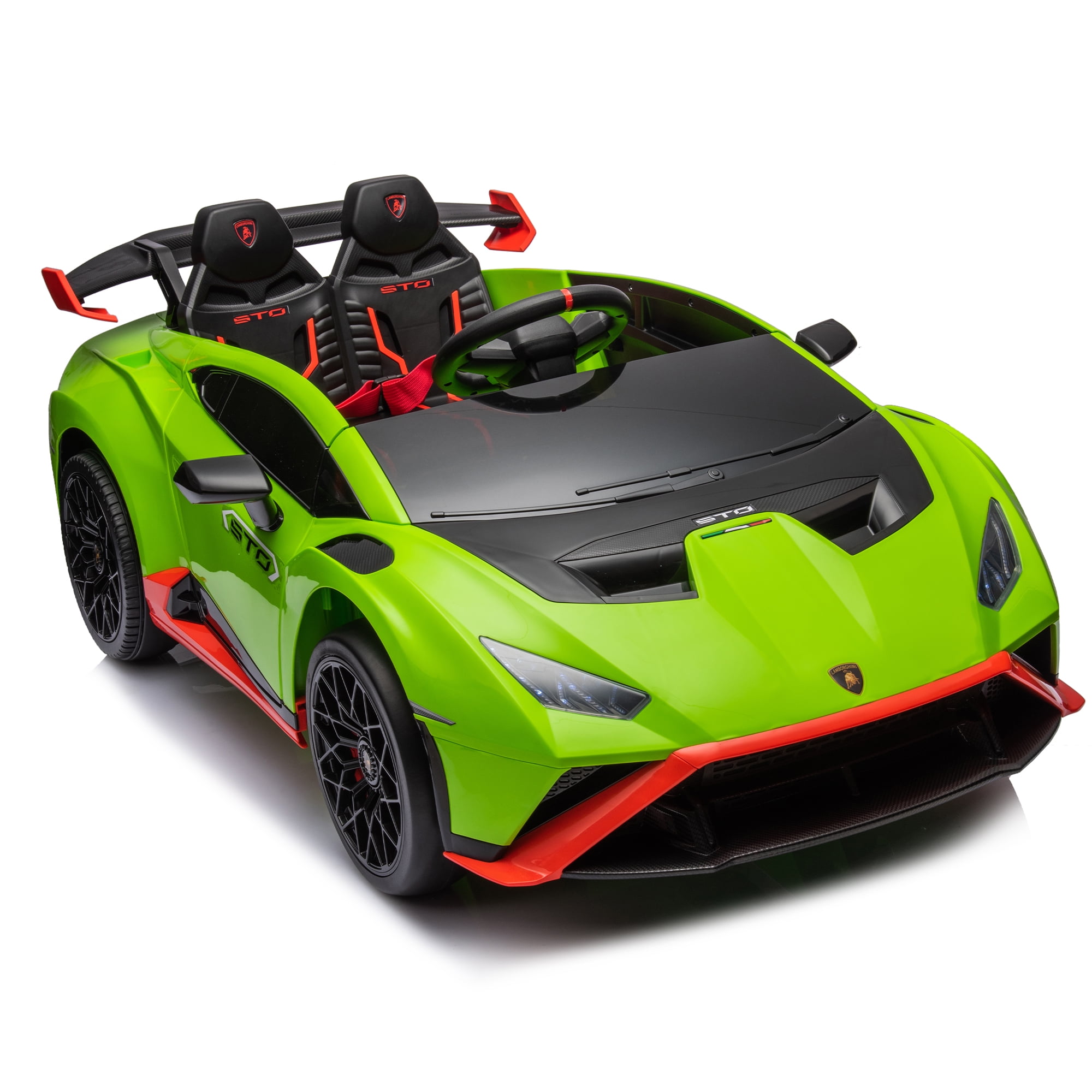 Pouseayar Licensed Lamborghini 24V Electric Ride On Car, Battery ...