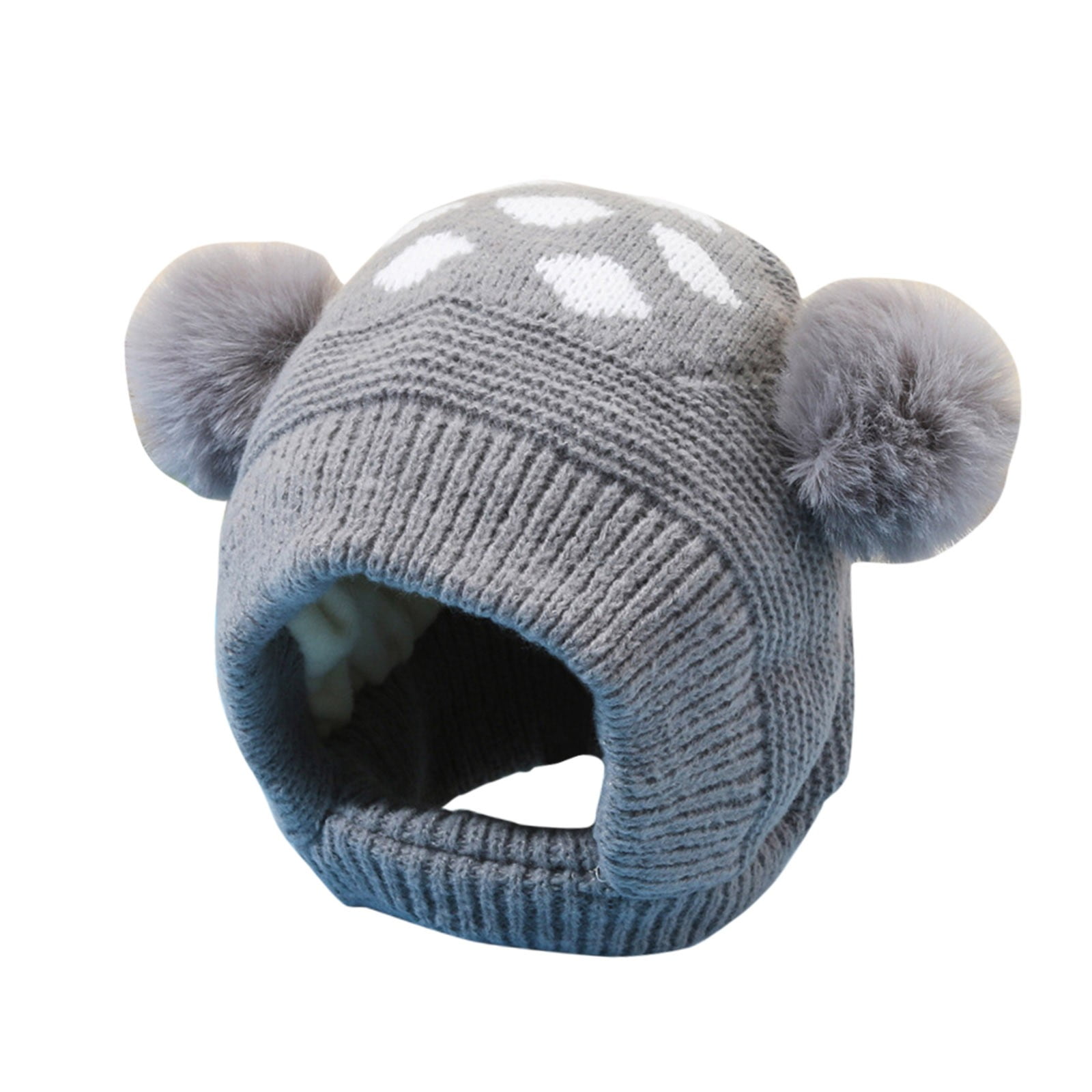 Povozer Baby Beanie Fleece Lined Toddler Winter Hat with Ear Flaps ...
