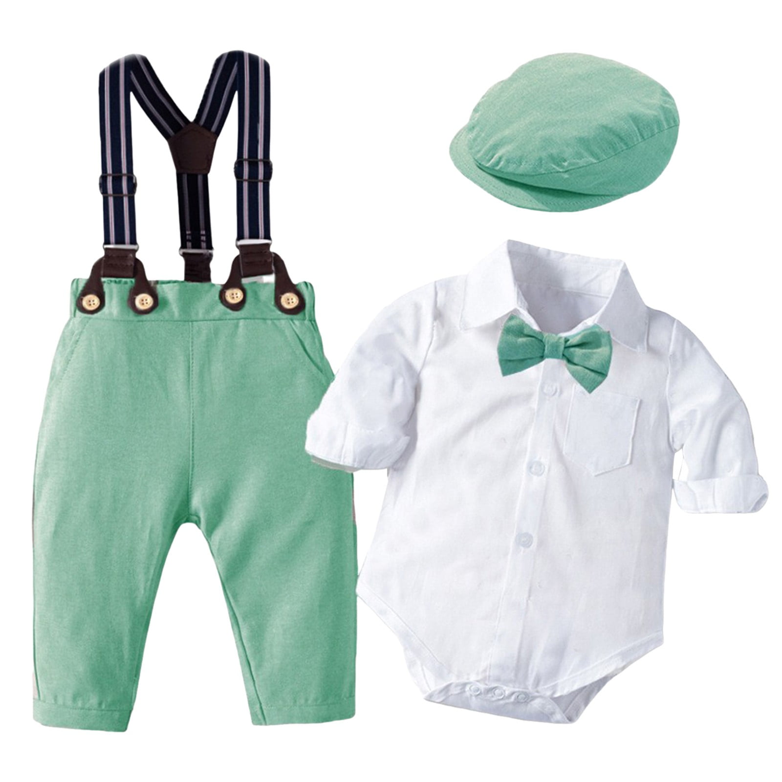 Povozer Baby Boy Summer Wedding Outfit Baby Boy Clothes Suits Baptism ...