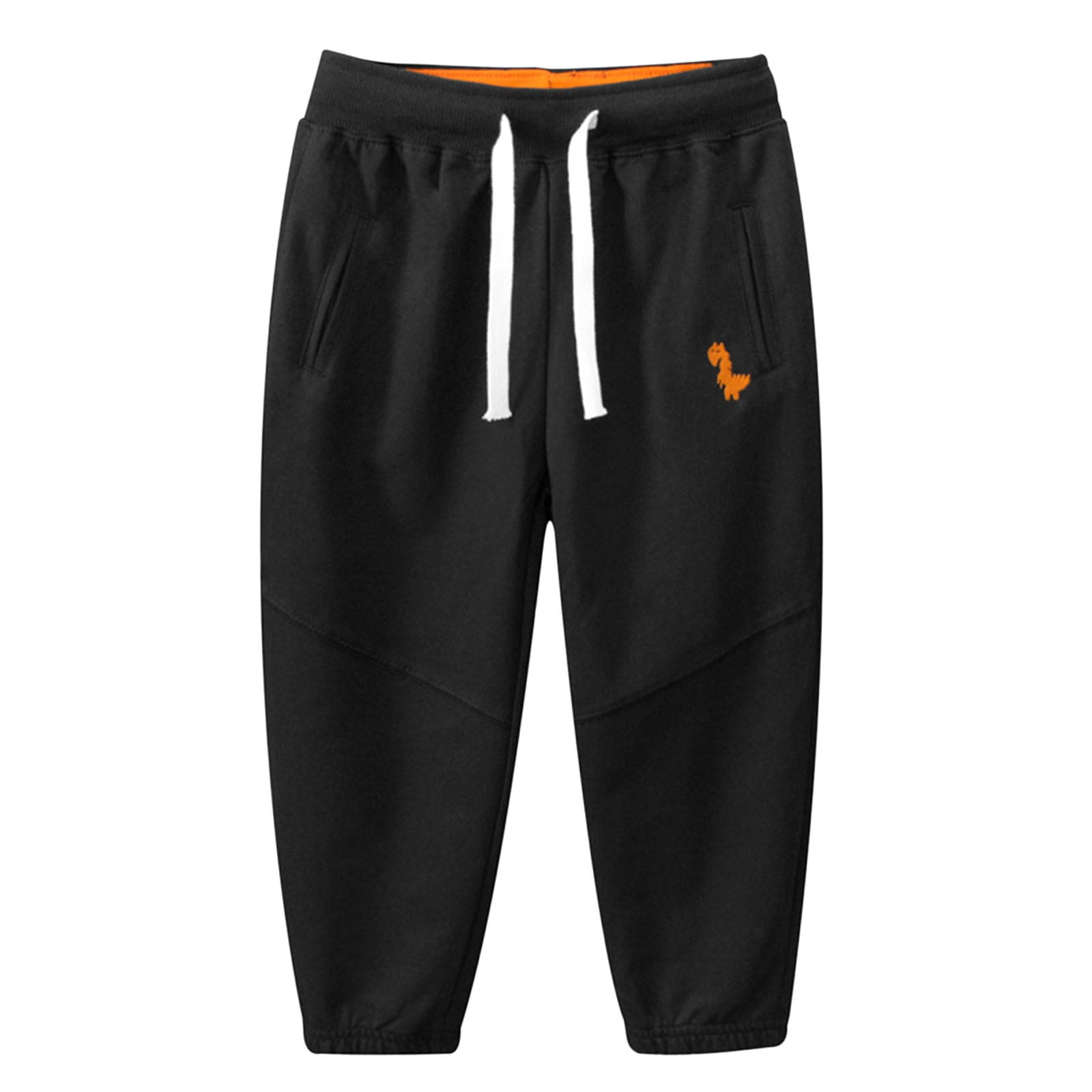 Povozer Boys Fleece Lined Sweatpants,Soft Cotton Athletic Jogger, Kids ...