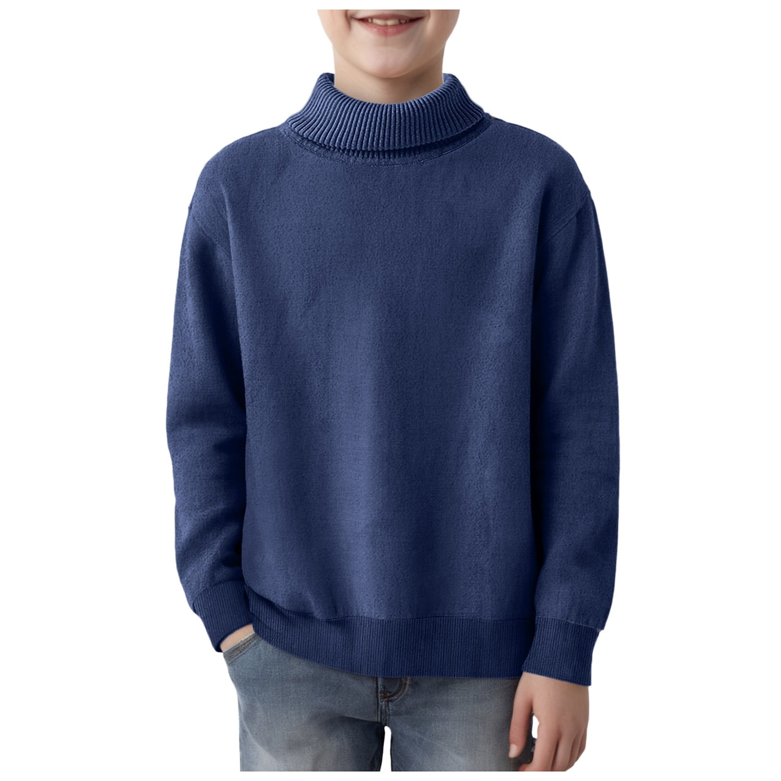 Povozer Boys Turtleneck Sweater, School Uniform Big Boys' & Little Kids ...