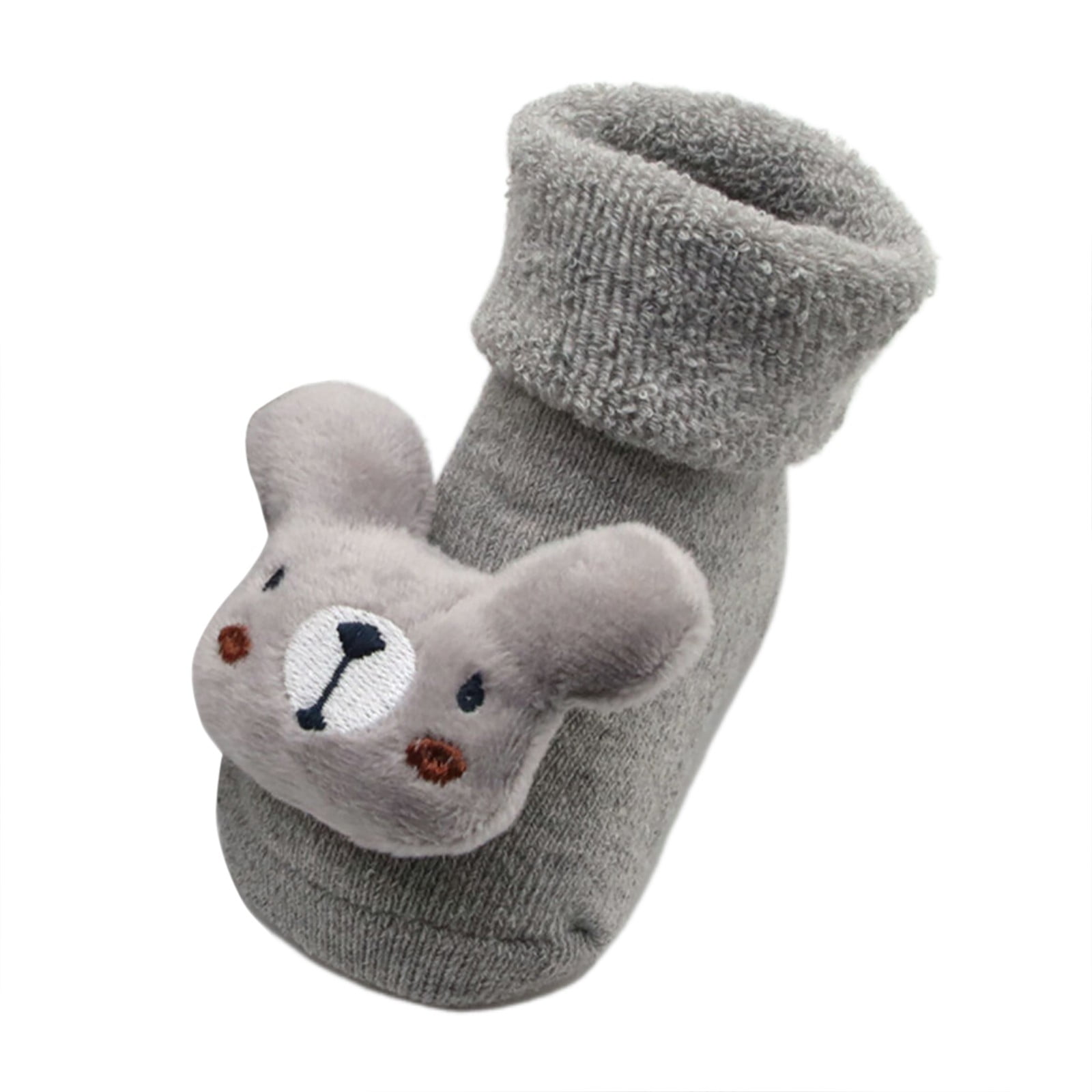 Povozer Cozy Fleece Baby Booties Baby Crib Booties Soft Soled Winter ...