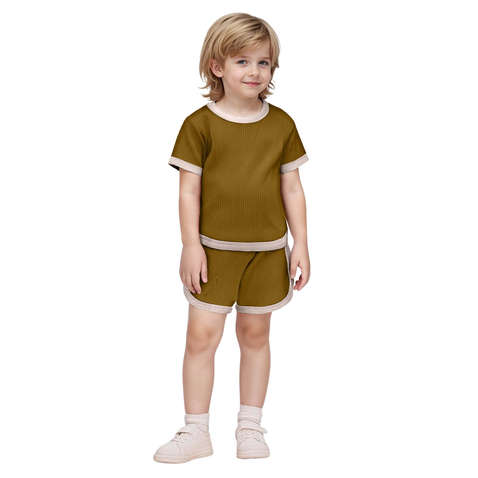 Povozer Girls 2 Piece Outfit Summer Girls Summer 2 Piece Outfits Kids ...