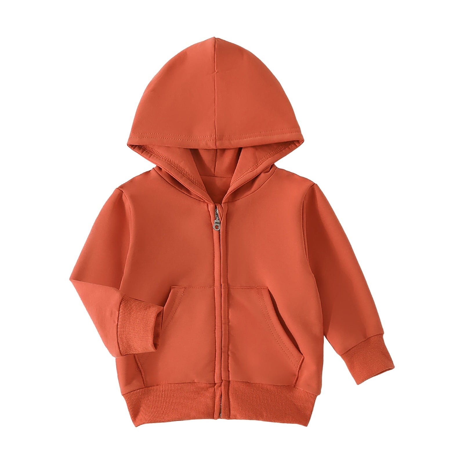 Povozer Girls Fleece Zip-up Hoodie Sweatshirts Toddler Girls Sweatshirt ...