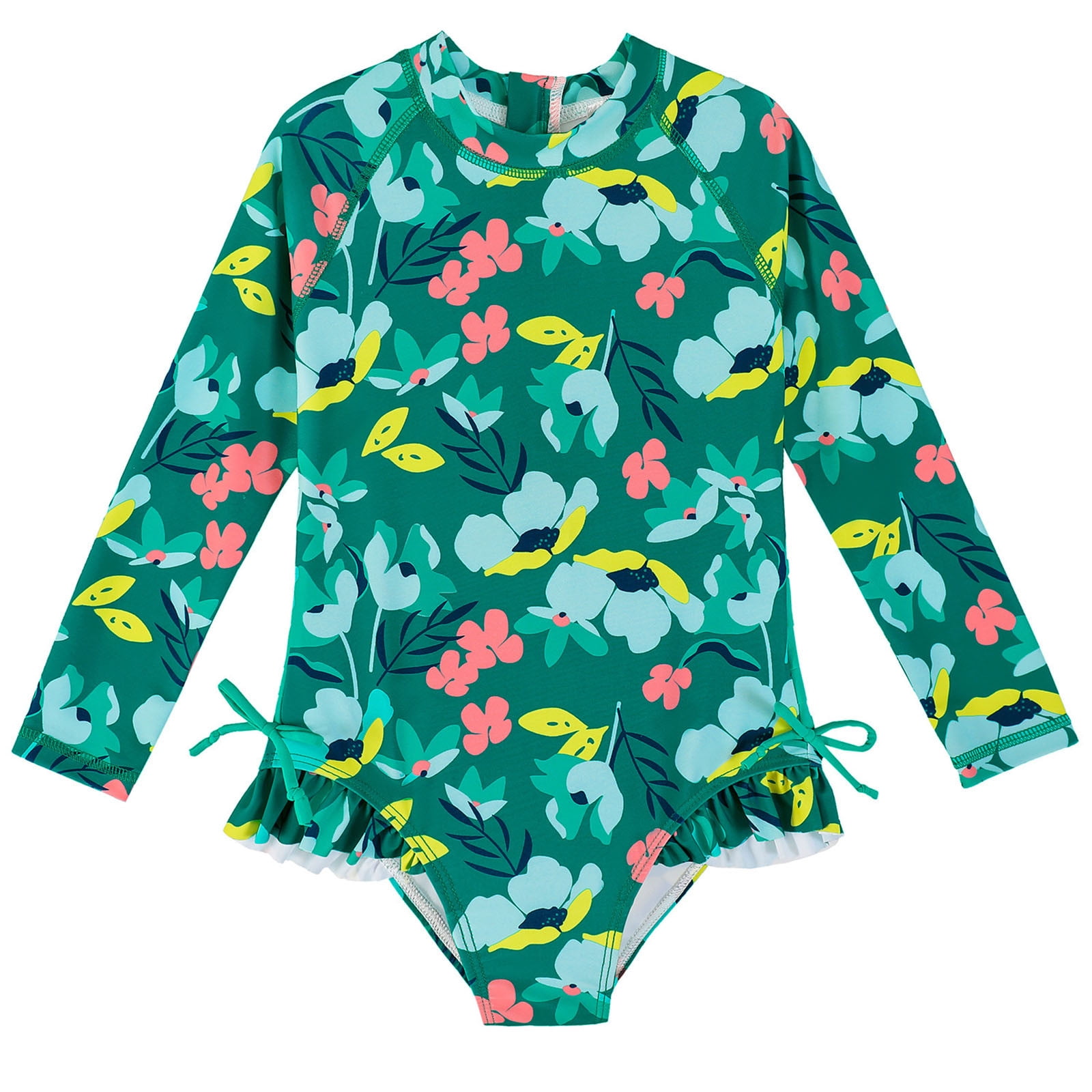 Povozer Girls One Piece Swimsuits Summer UPF 50+ Quick Dry Beach ...