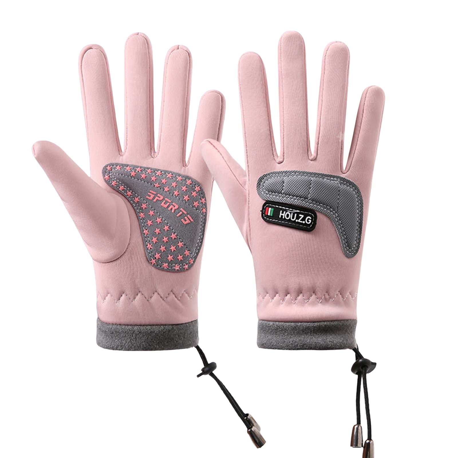 Povozer Kids Thermal Gloves Winter Polar Fleece Touchscreen Gloves for ...