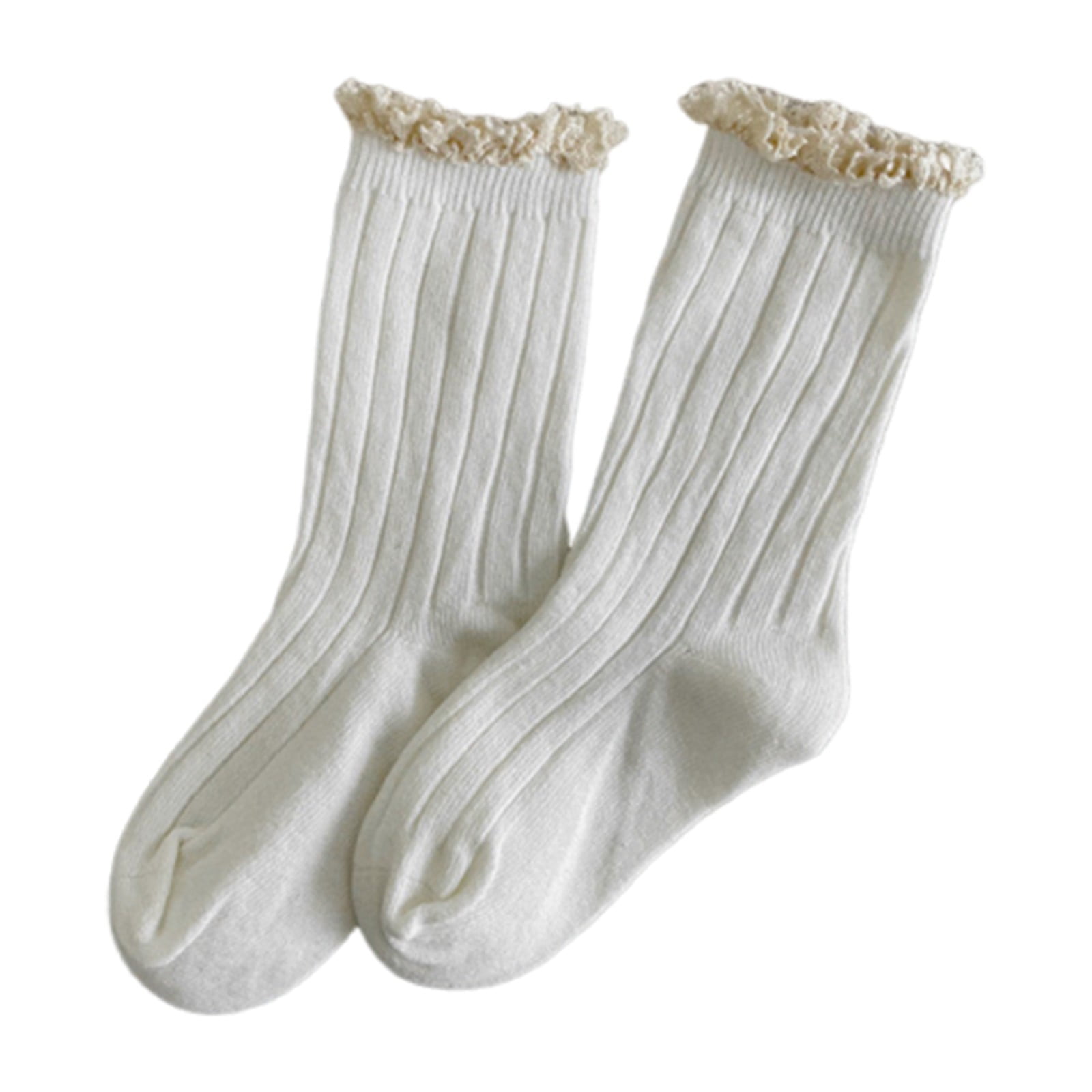 Povozer Little Girls Vintage Ruffle Ankle Lace Socks Toddler Girl Boot ...