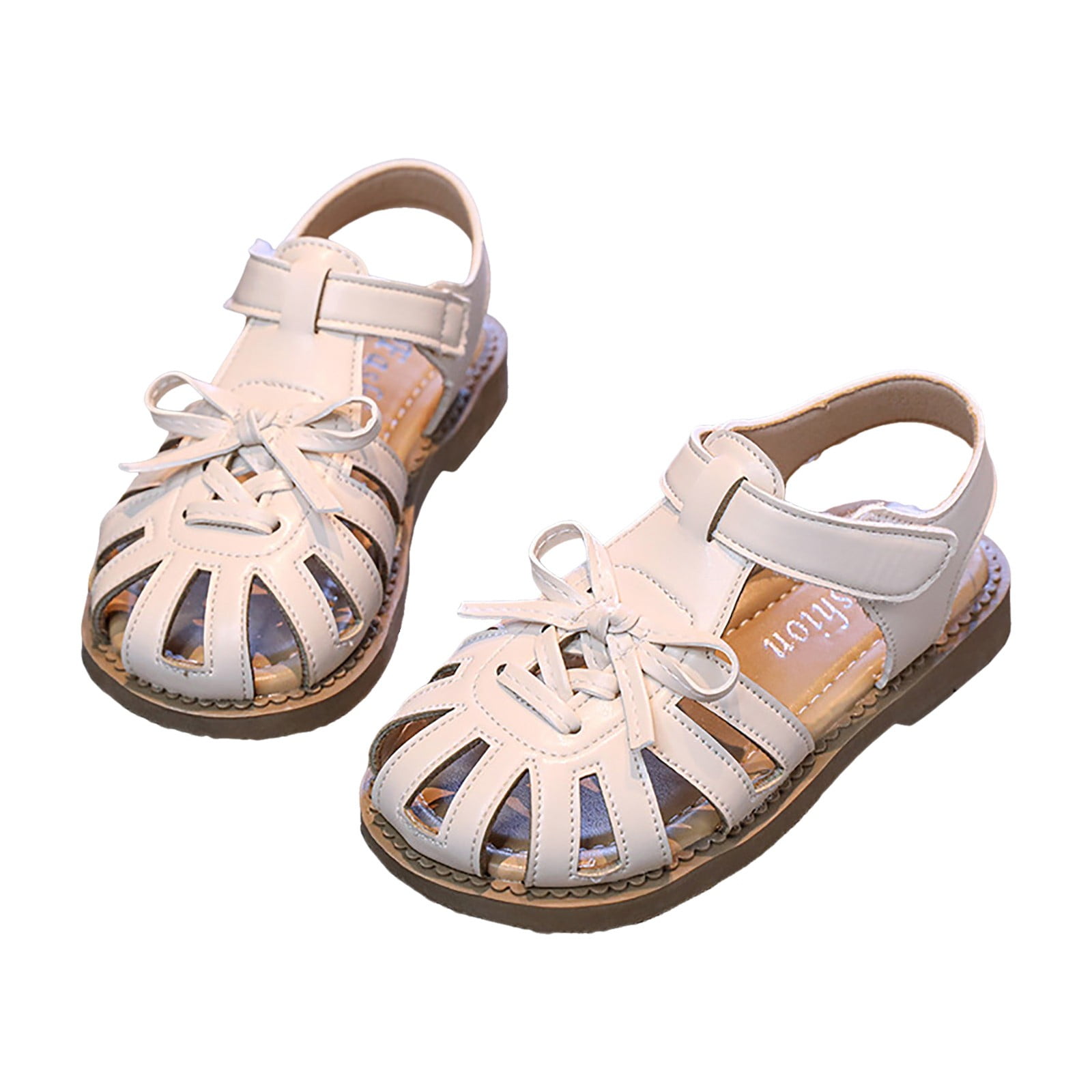 Povozer Toddler Girls Sandals Soft Rubber Princess Shoes Summer Girl ...