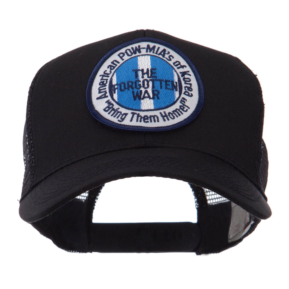 Pow Mia Embroidered Military Patched Mesh Cap - Korea OSFM - Walmart.com