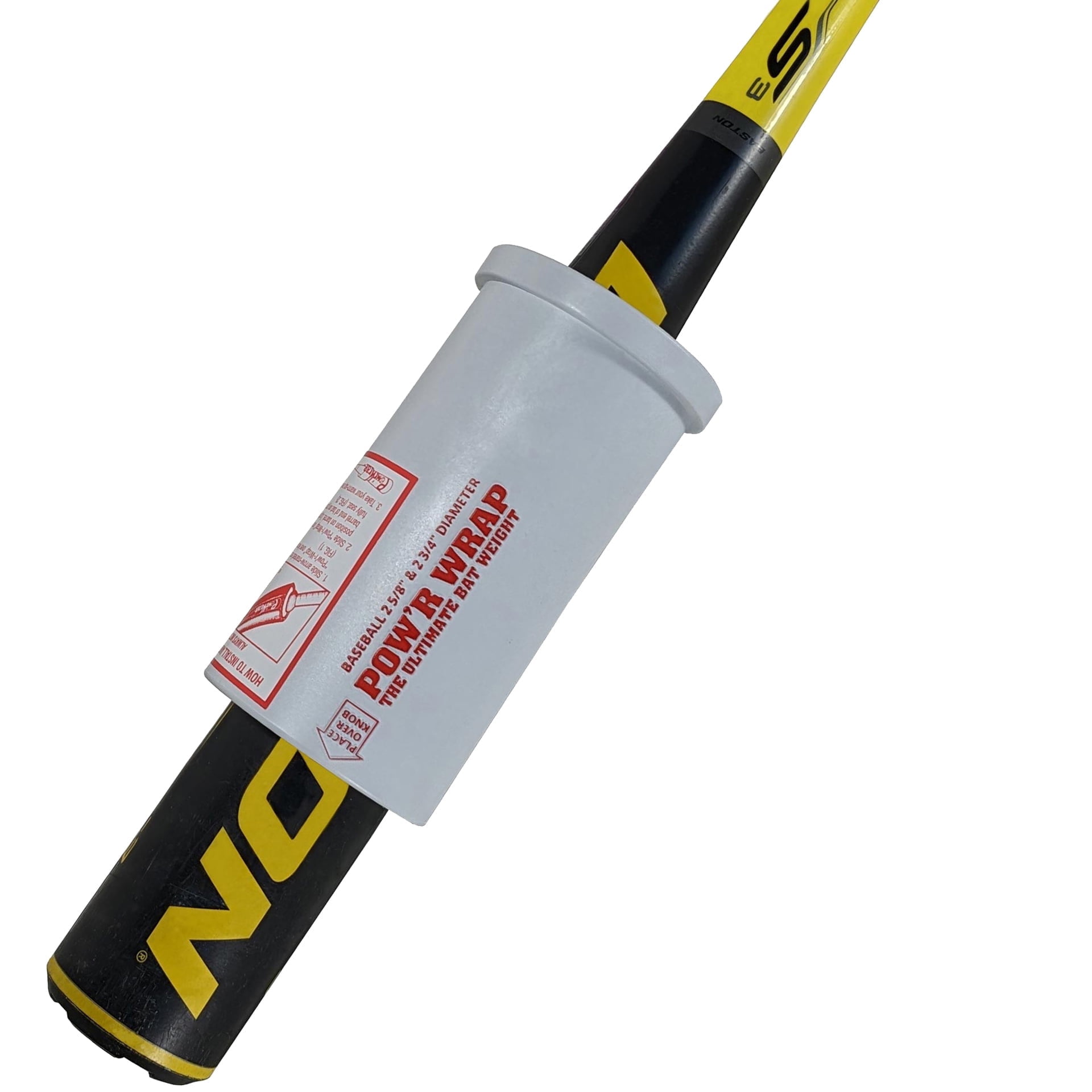 Pow'r Wrap, Bat Weights, 24 Ounces, Fits 2 5/8" & 2 3/4" Bats - Walmart.com