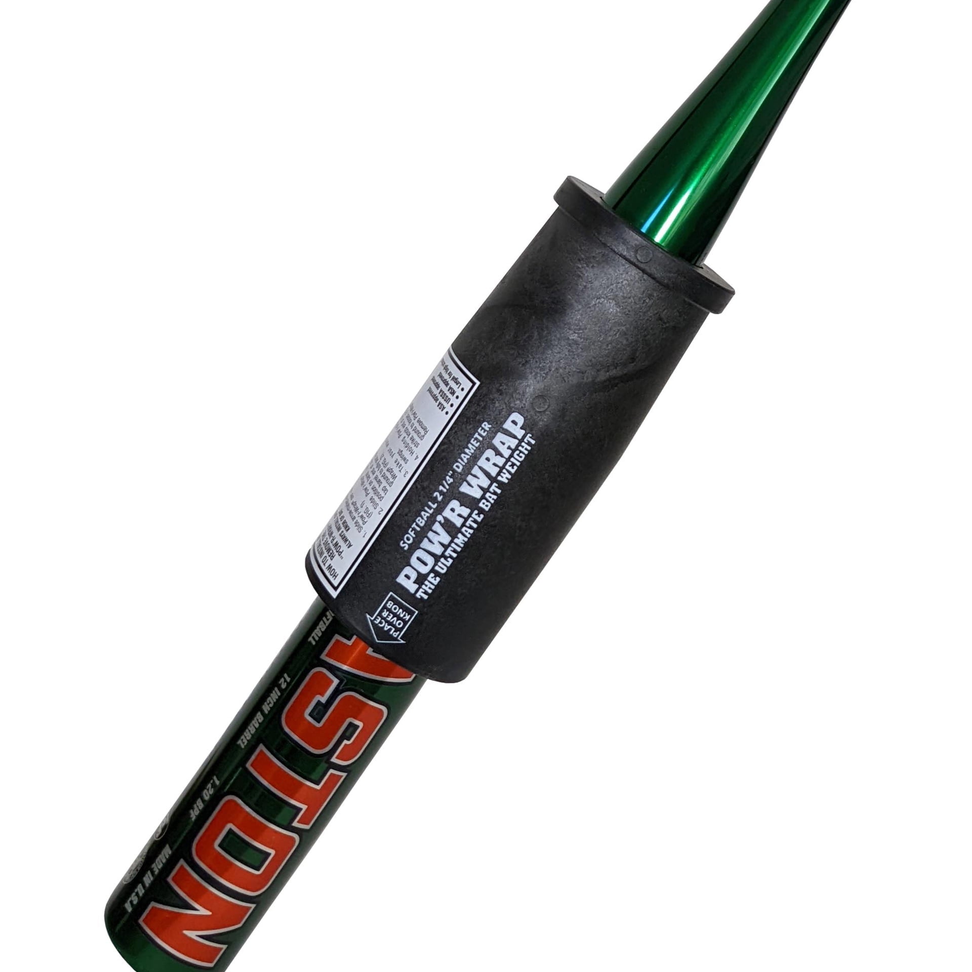 Pow'r Wrap Bat Weight for Softball, 24 Ounces, Fits 2 1/4" Bats ...