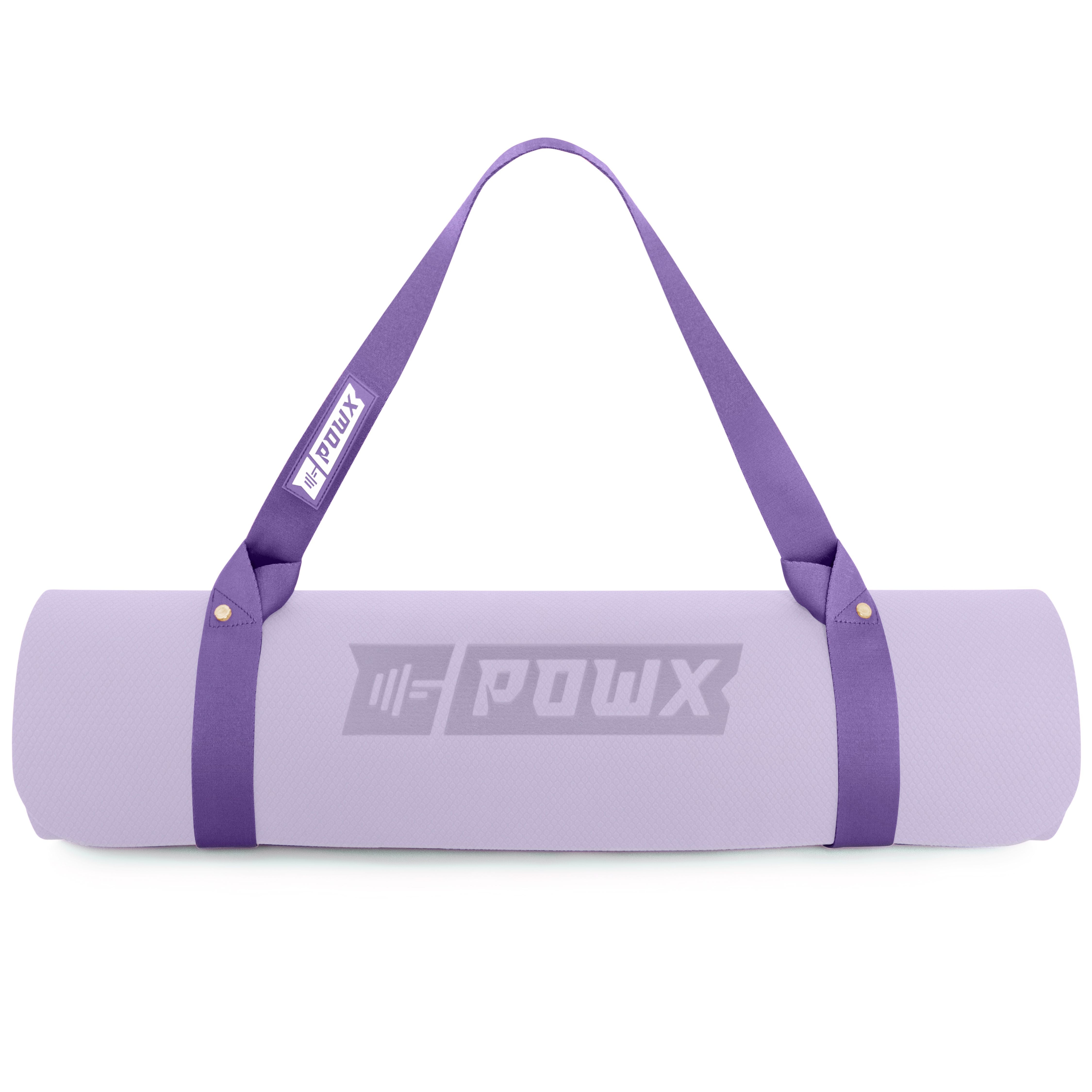 PowX Yoga Strap for Carrying Mat – Nylon Yoga Mat Straps for Carrying ...