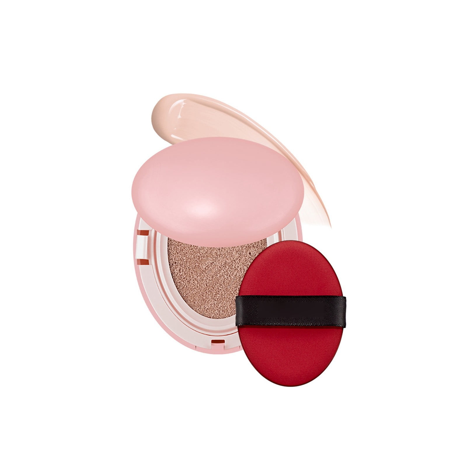 Powder Air Cushion Foundation Moisturizing Lightweight Makeup Concealer ...