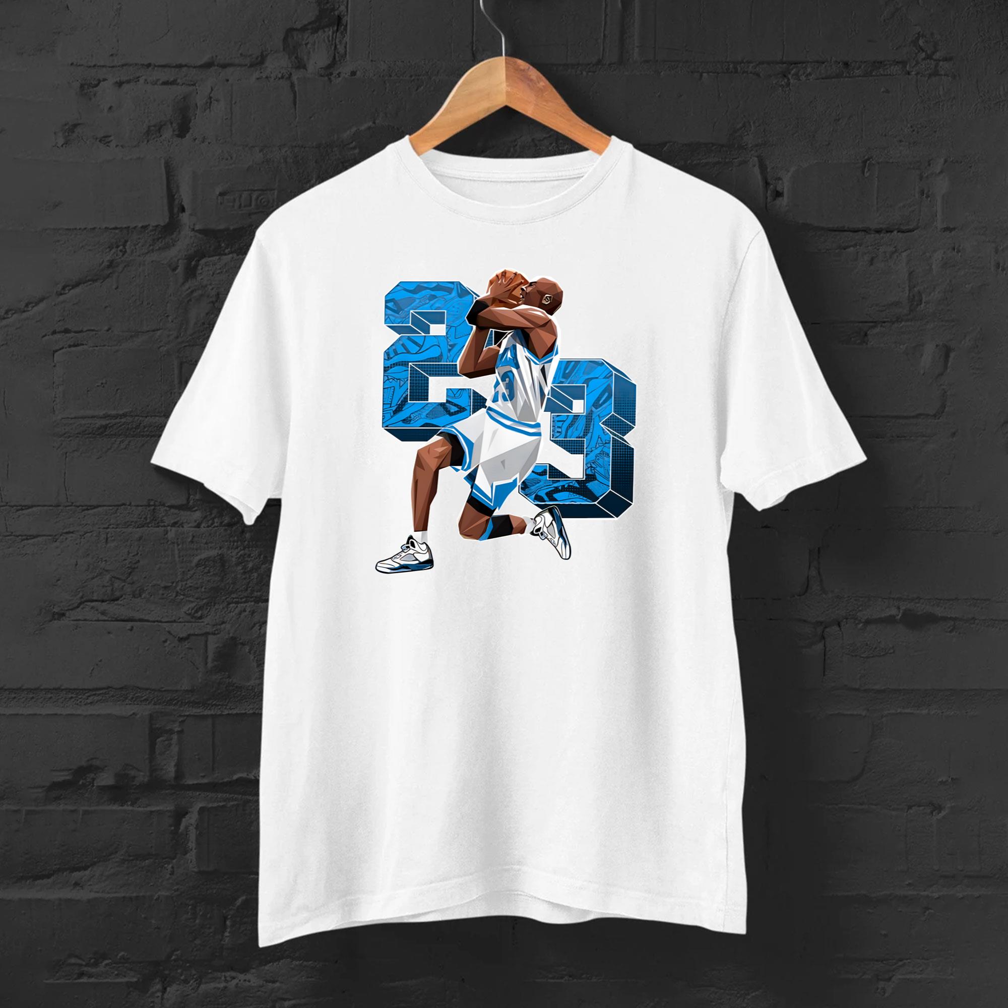 Powder Blue Kicks Shirt, Sneaker Matching Shirt - Walmart.com