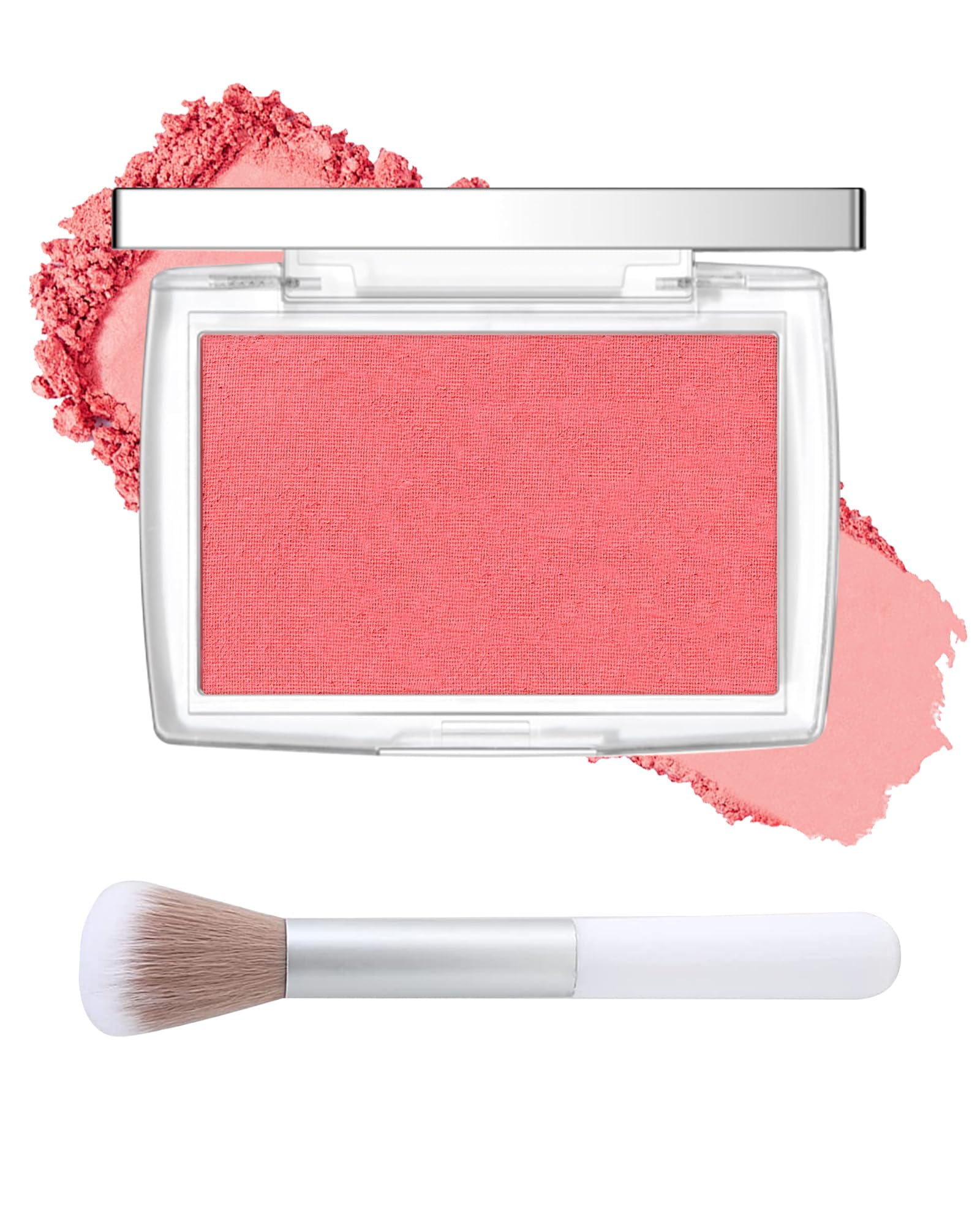 Powder Blush Palette, Matte Powder Makeup Blush for Natural Glow Face ...