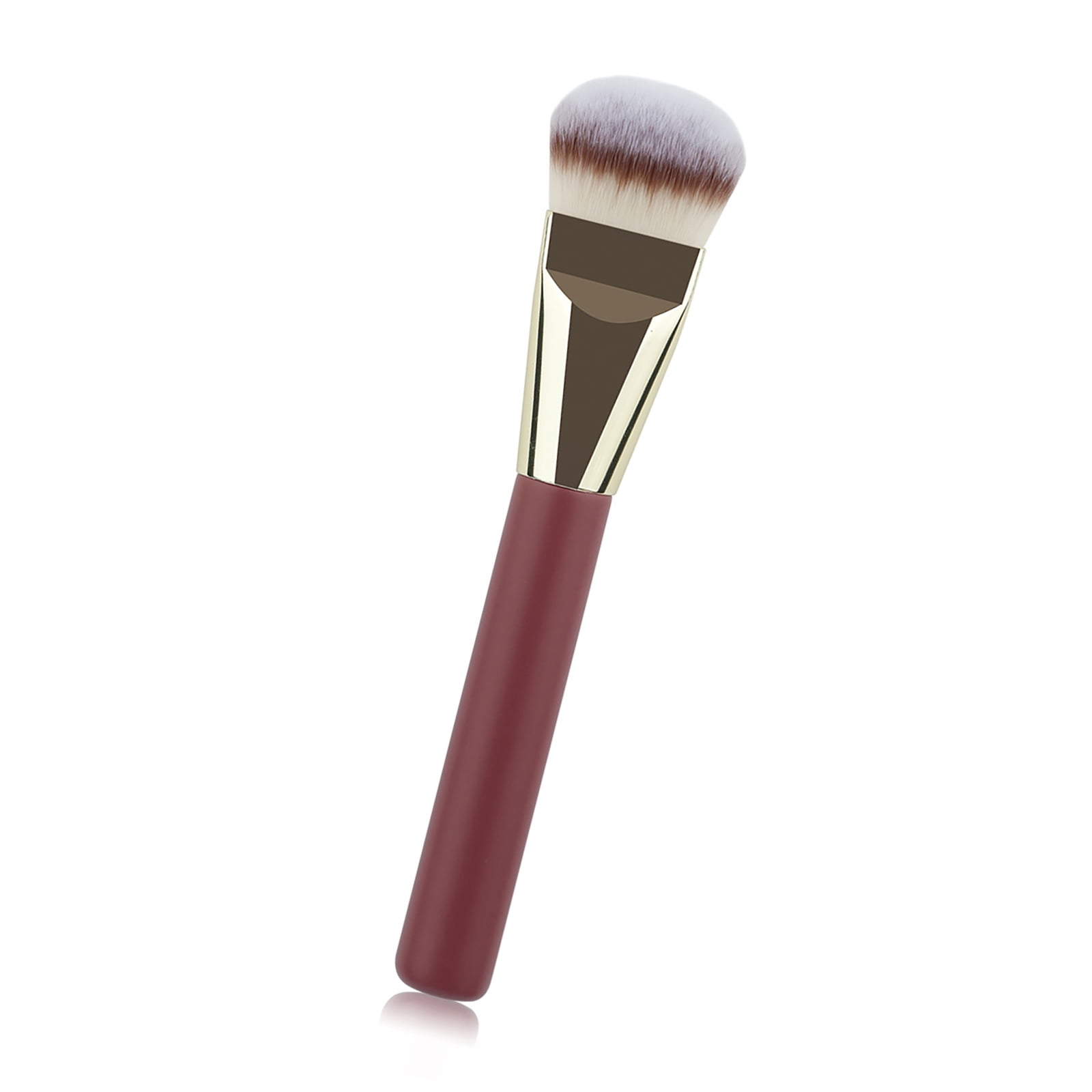 Powder Brush Slanted Angled Top Face Makeup Brush For Blending Liquid ...