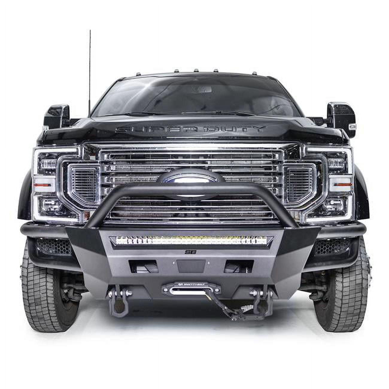 Powder Coat Adventure Series Front Bumper for 2017-C Ford F250-F350 ...