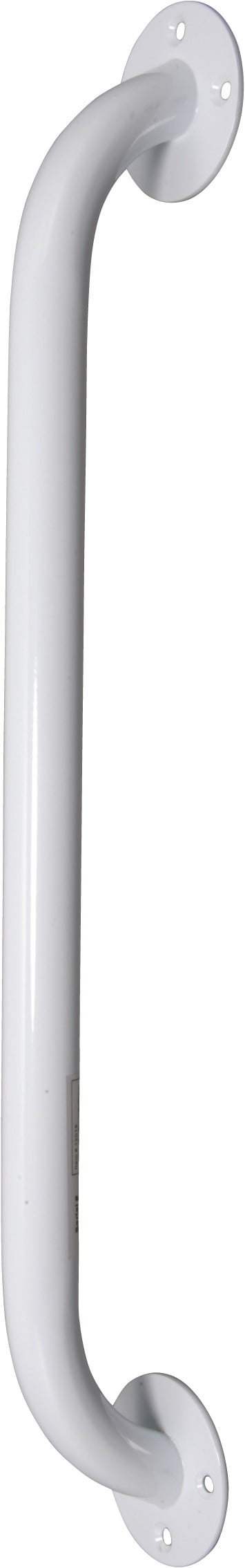 Powder Coated Steel Grab Bar White, 24'', 1 Count HSA/FSA Eligible ...