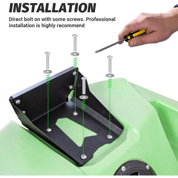 Powder Coated Steel Universal Motor Bracket for Kayaks & Boats ...