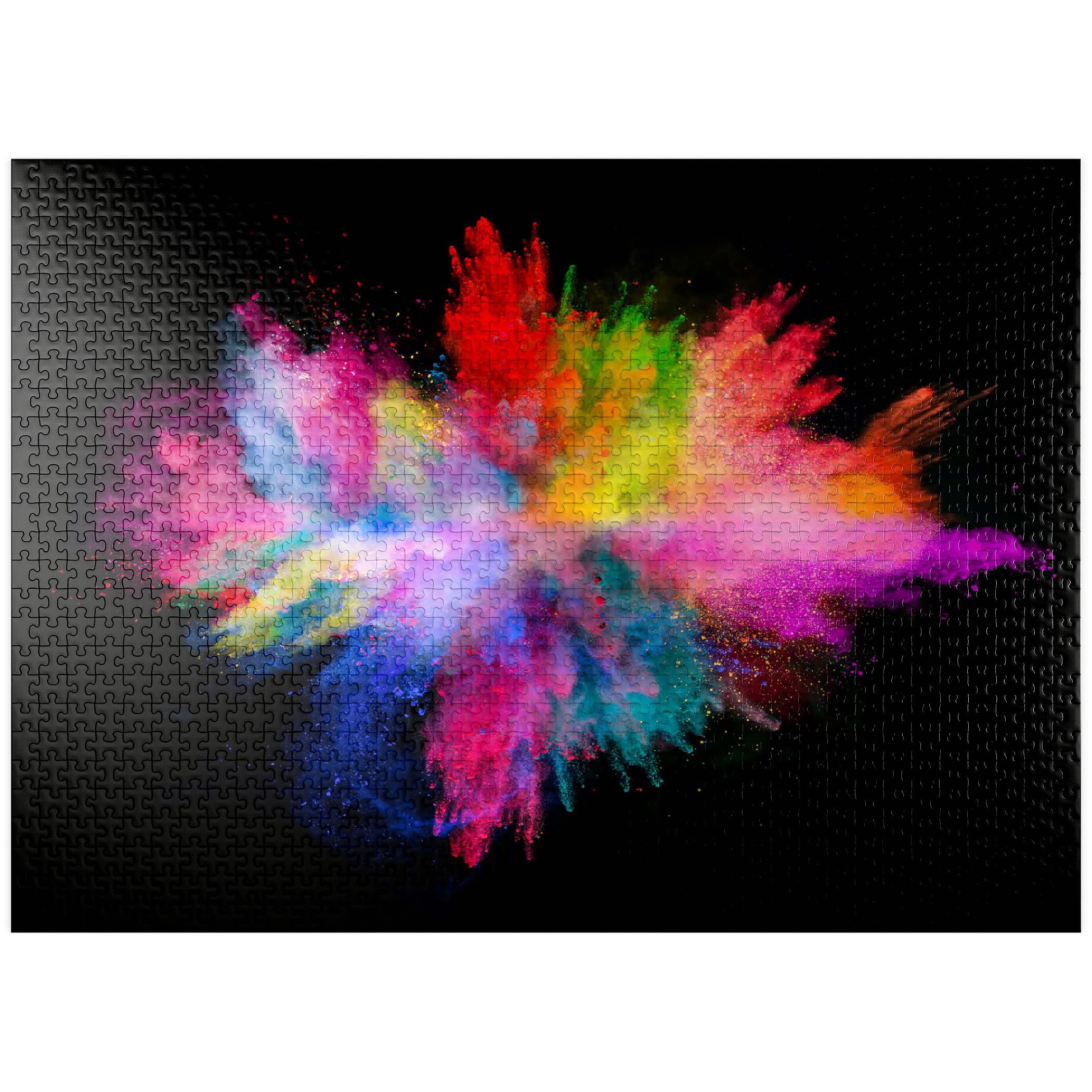 Powder Color Explosion Against EC36 Black Background - Premium 1000 ...
