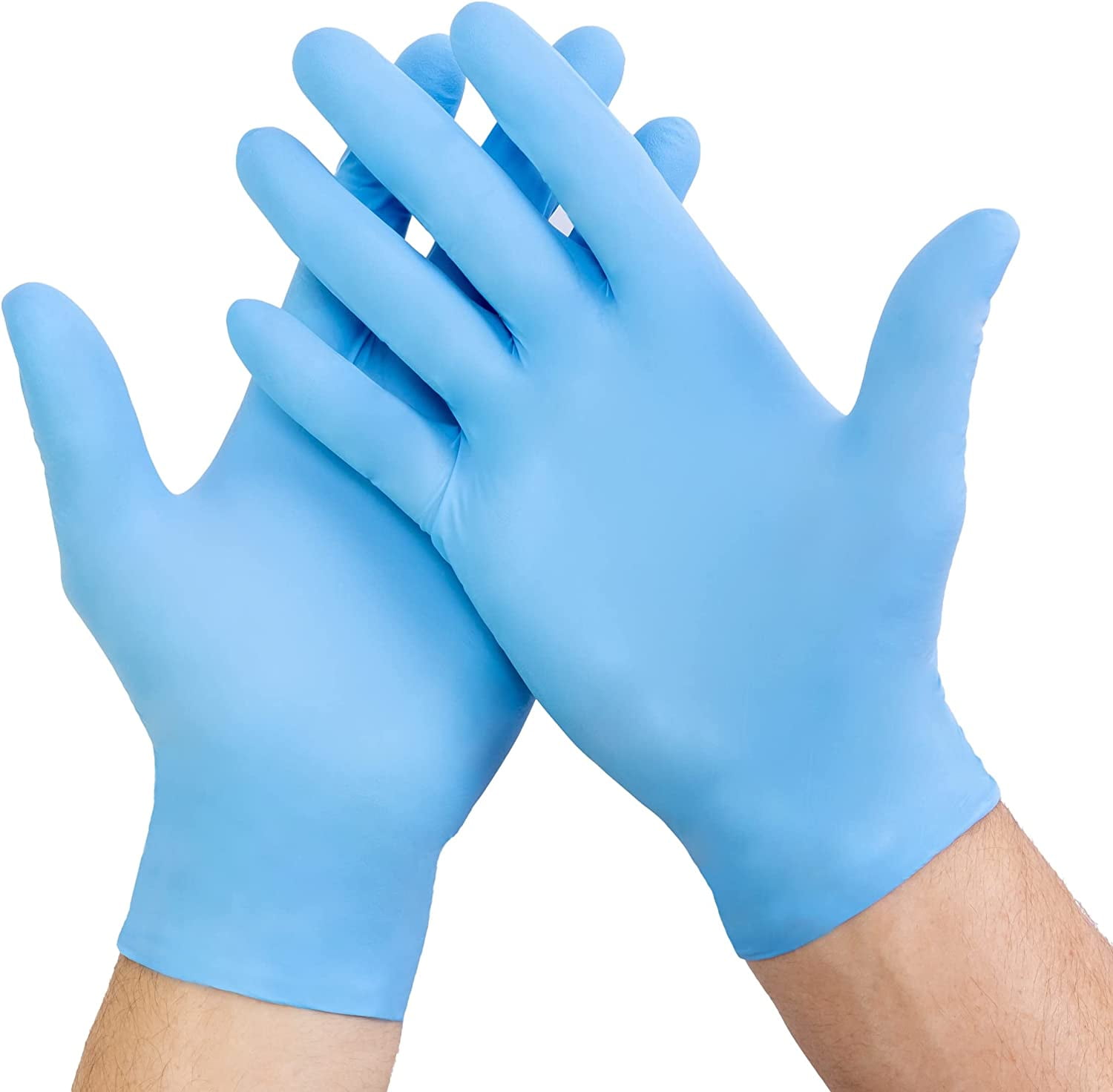Powder-Free Nitrile Exam Gloves, Industrial Medical Examination, No ...