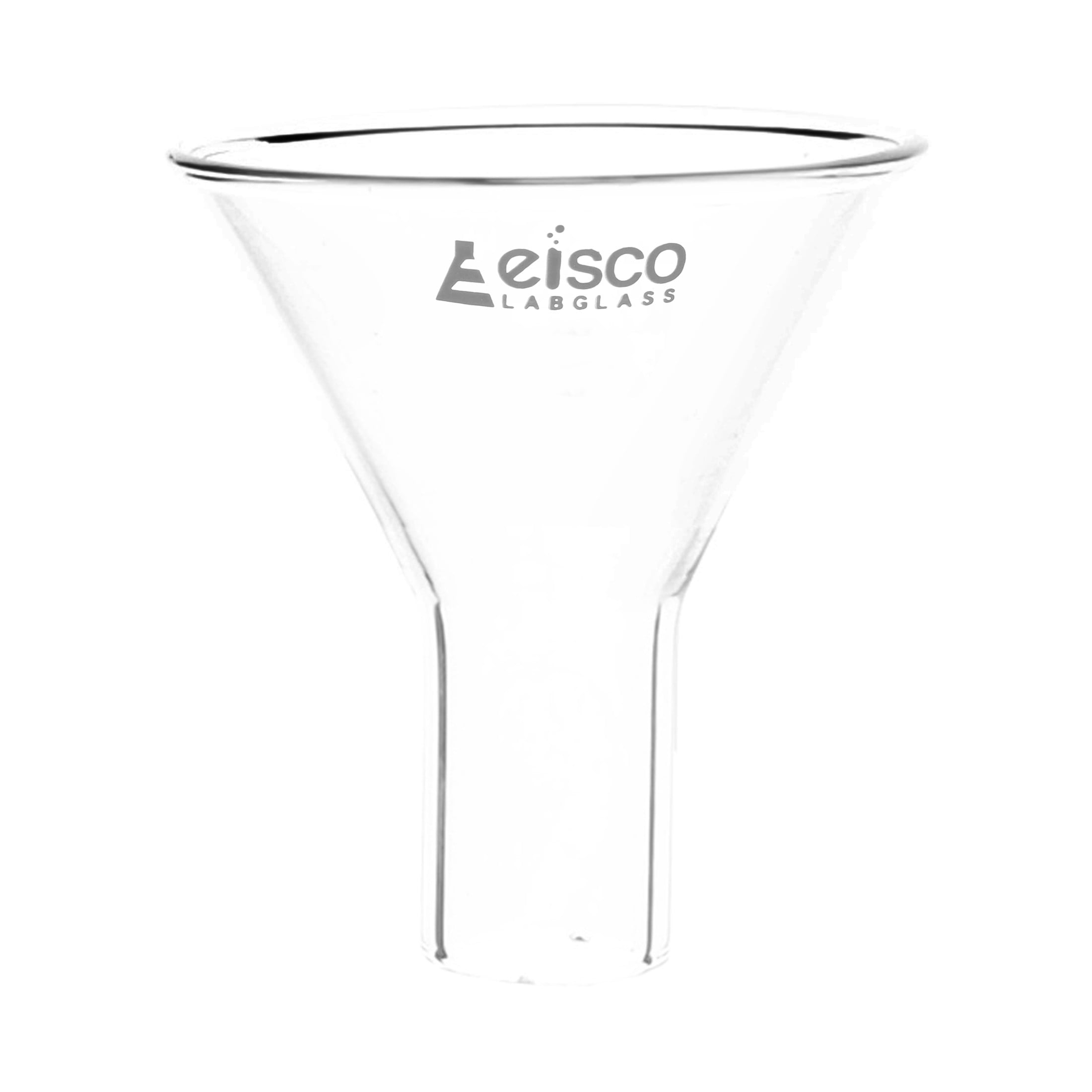 Powder Funnel, 55mm - 60º Angle - Plain Stem, 20mm - Borosilicate Glass ...