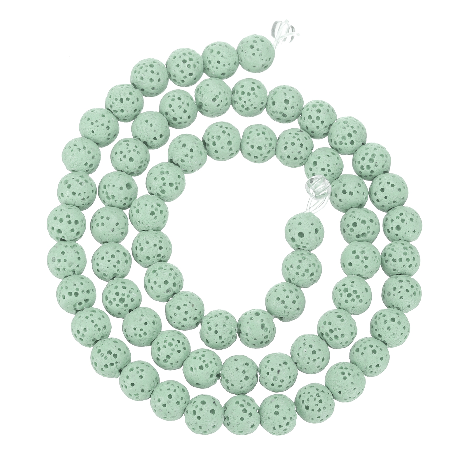 Powder Green Volcanic Rock Beads 6mm Essential Oil Diffuser Stone ...