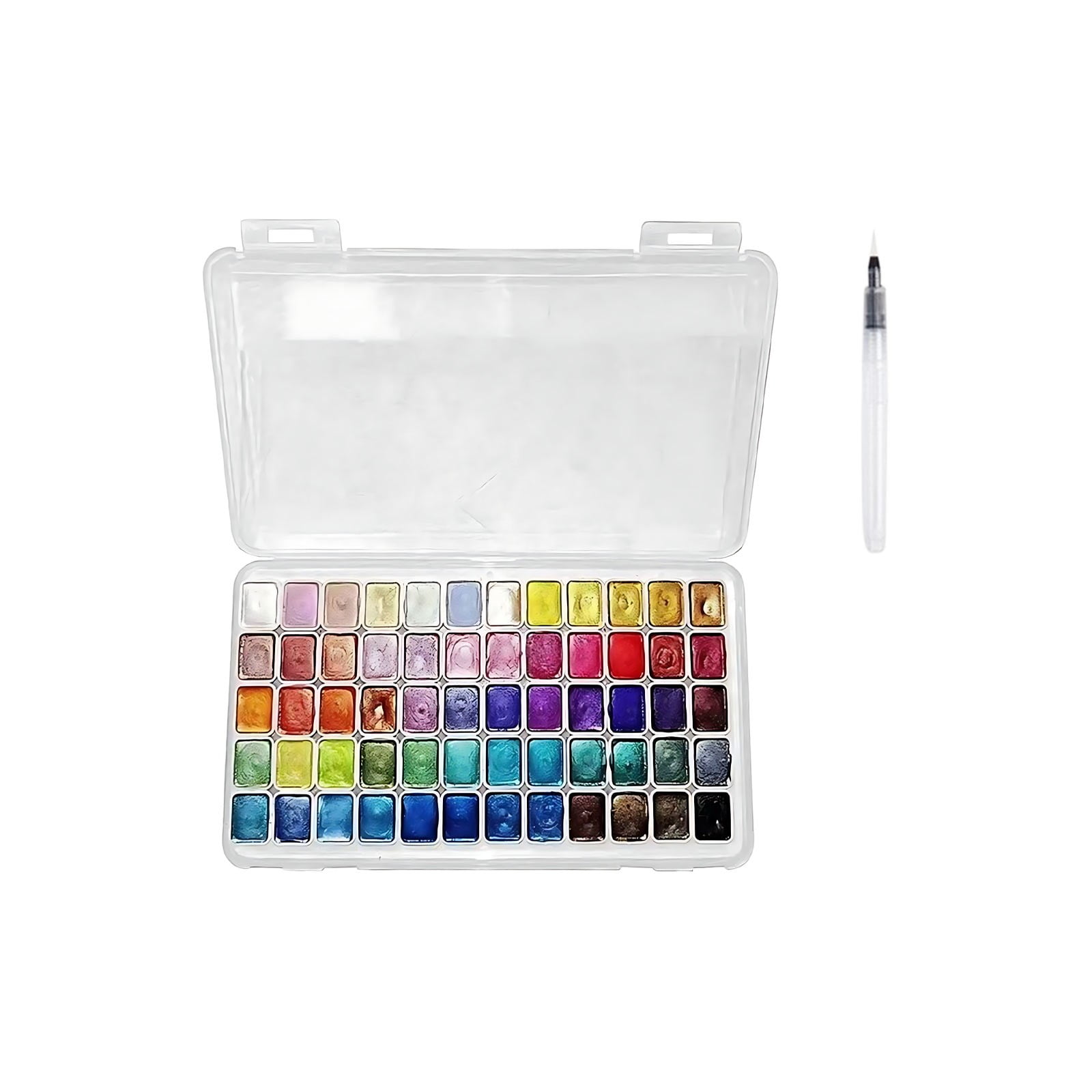 Powder Mineral Pearl Pigment Art Watercolor, 60 Colors Shifting ...