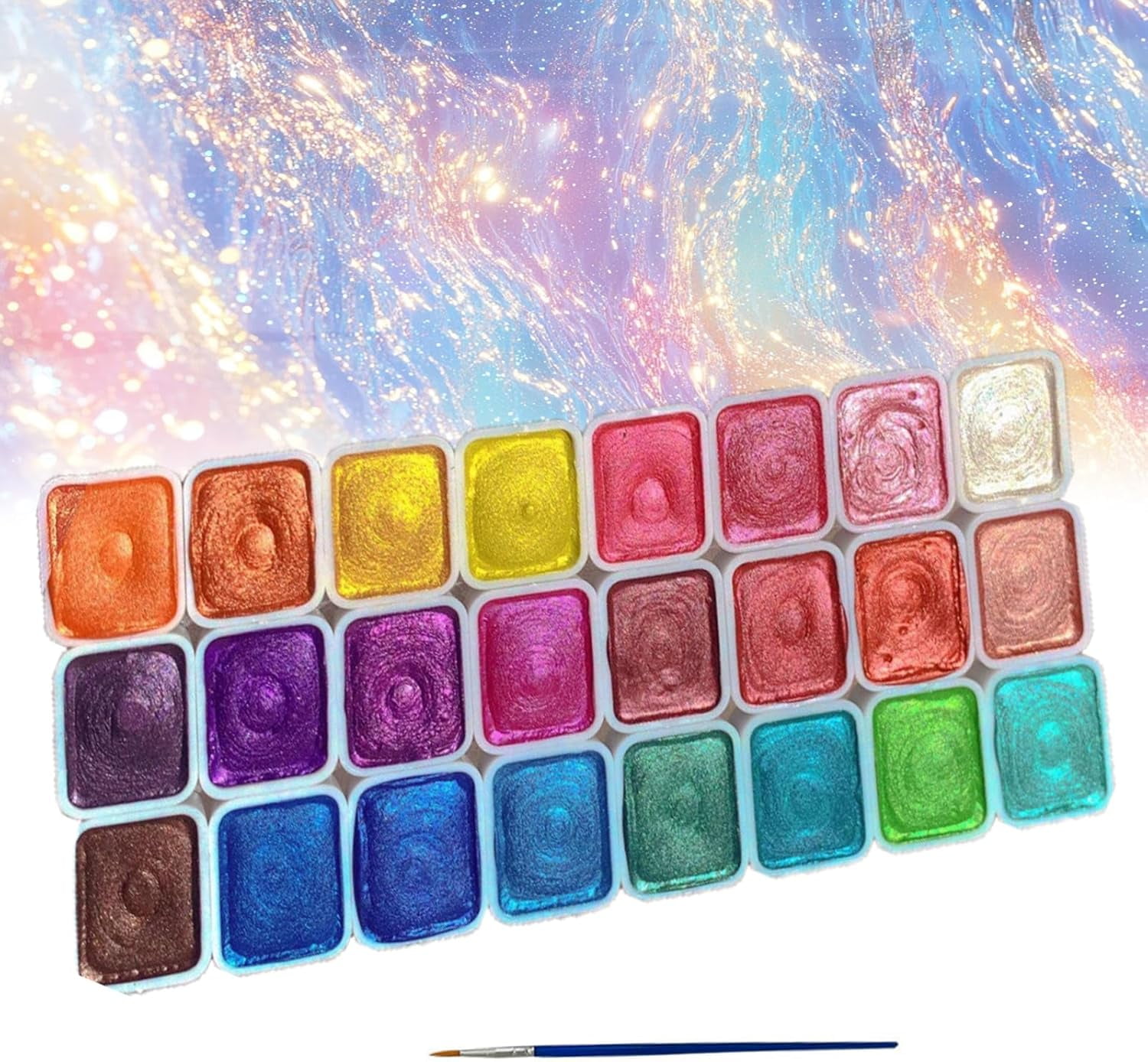 Powder Mineral Pearl Pigment Art Watercolor, Shifting Watercolor ...