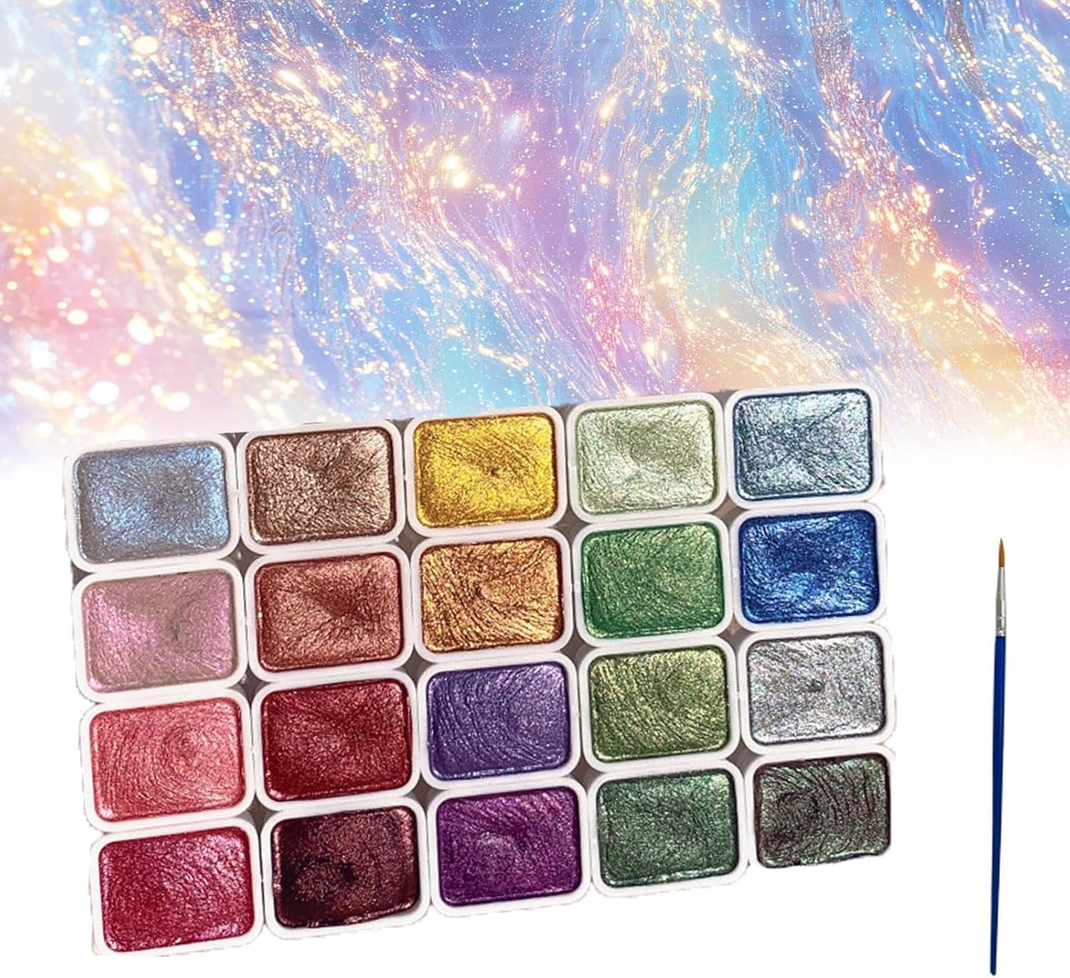 Powder Mineral Pearl Pigment Art Watercolor, Shifting Watercolor ...