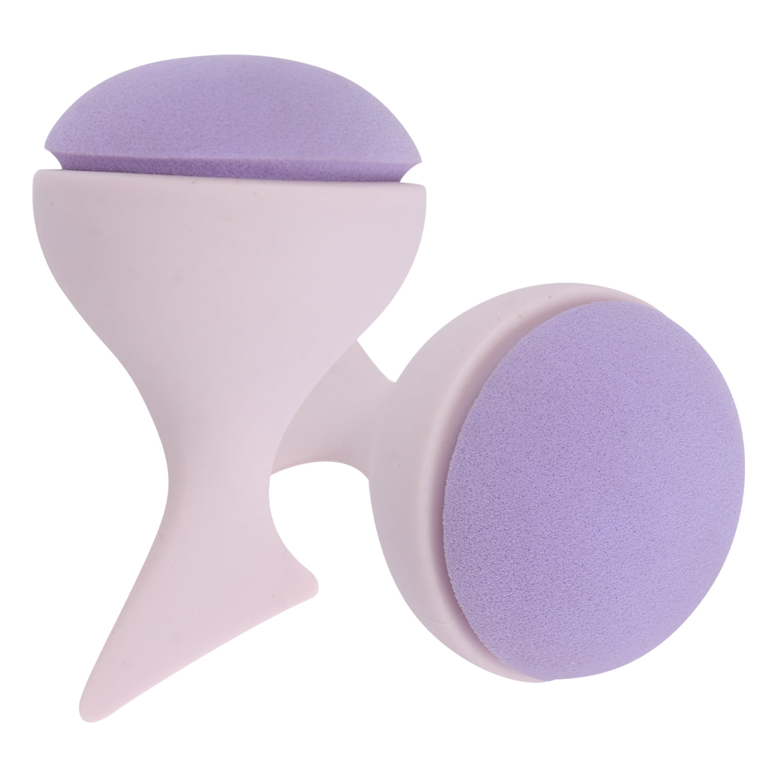 Powder Puff 4 Pcs Beauty Makeup Puffs Egg Pink Silica Gel Hydrophilic ...