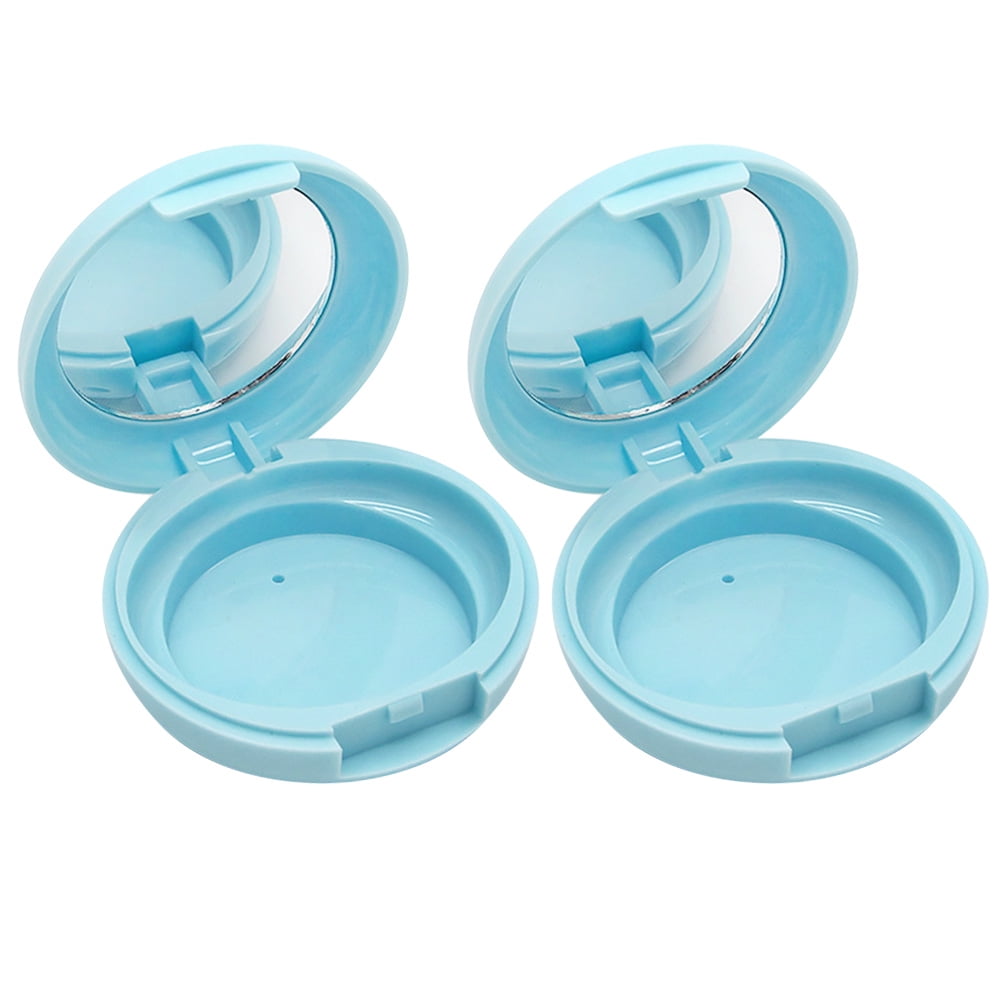 Powder Puff Cosmetic Container Refillable Loose Powder Box Refillable ...