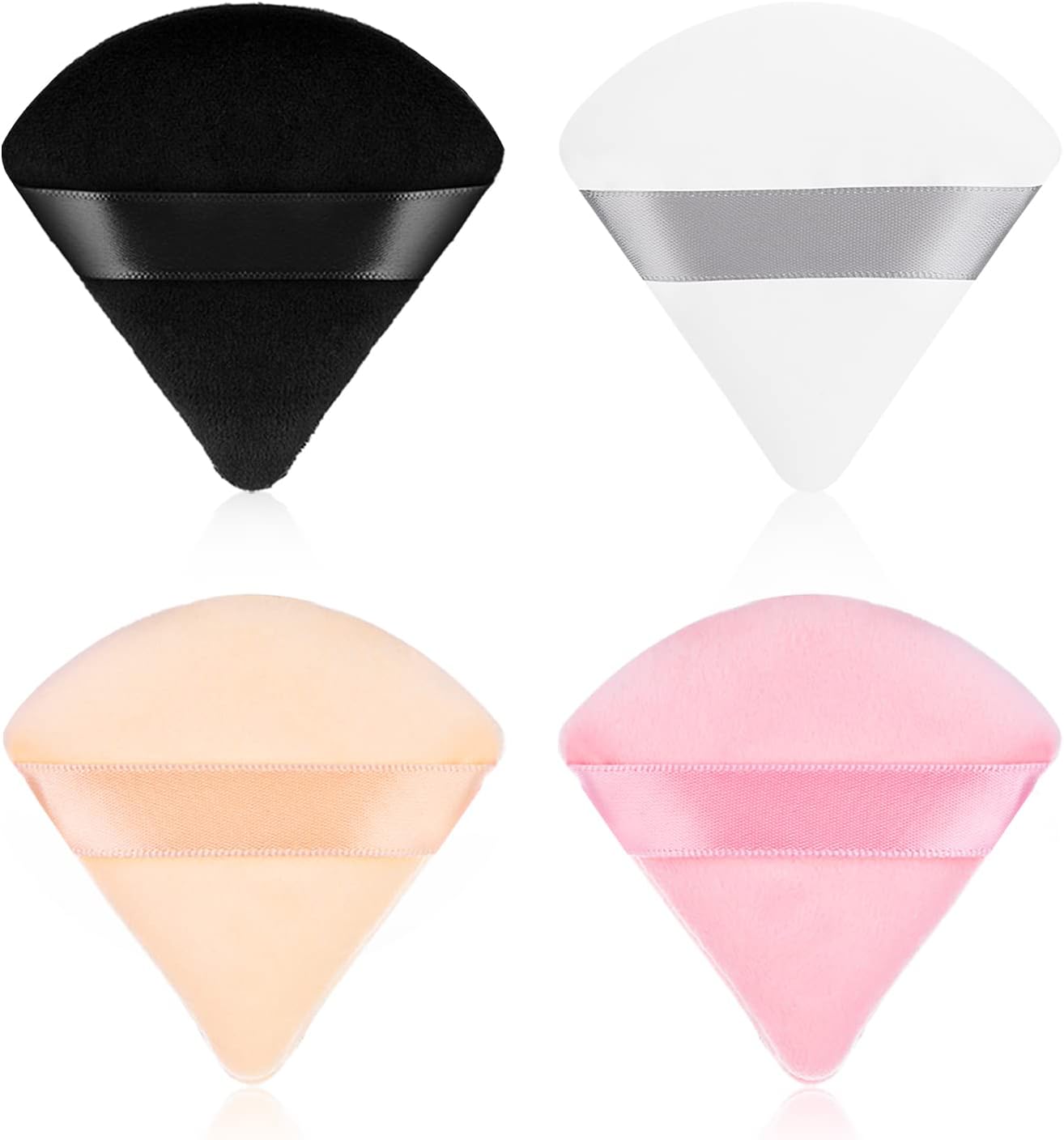 Powder Puff Face Makeup Loose Foundation Cosmetic Sponge Wet and Dry ...