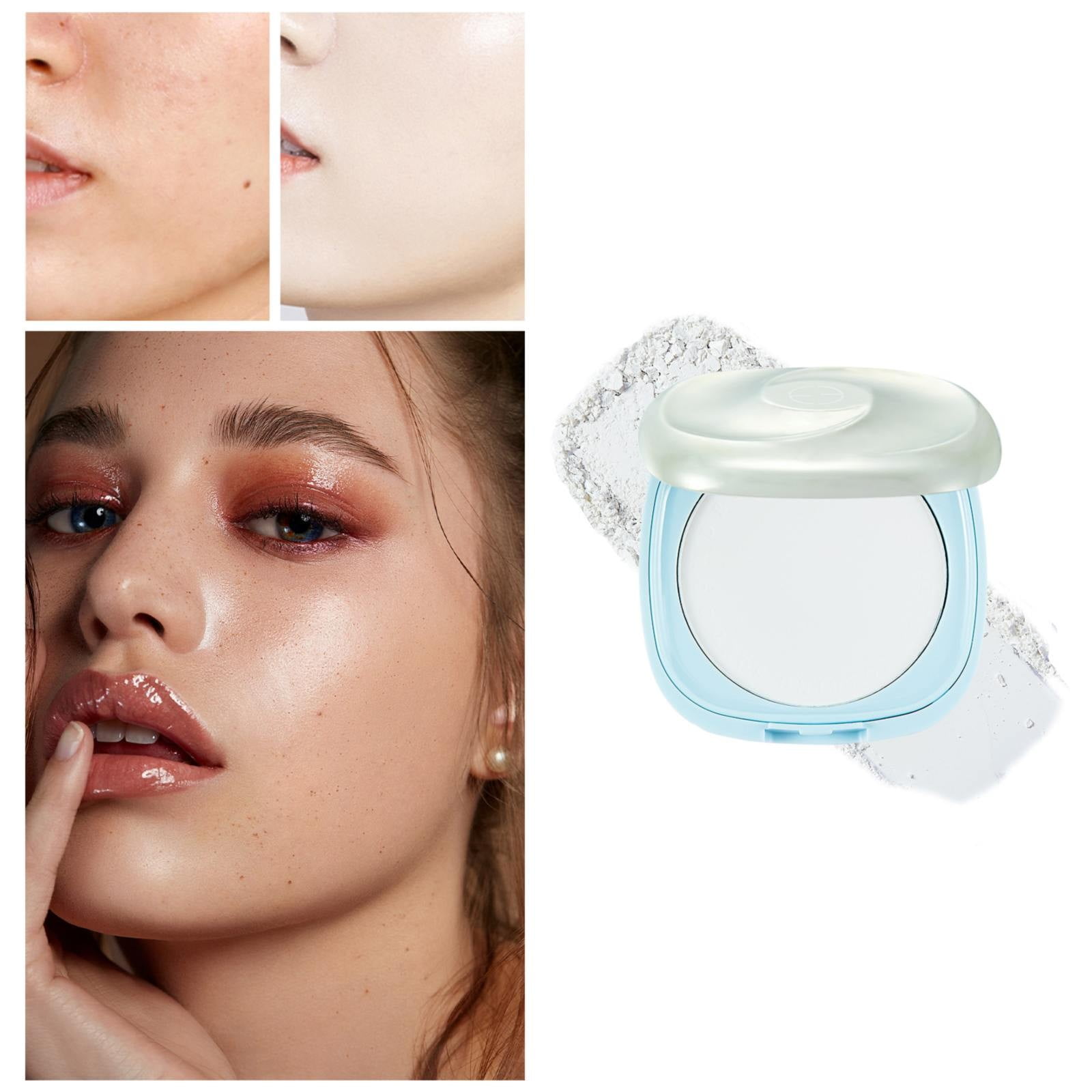Powder Puff Shaping Powder Oil Control Long Lasting Medium Coverage ...