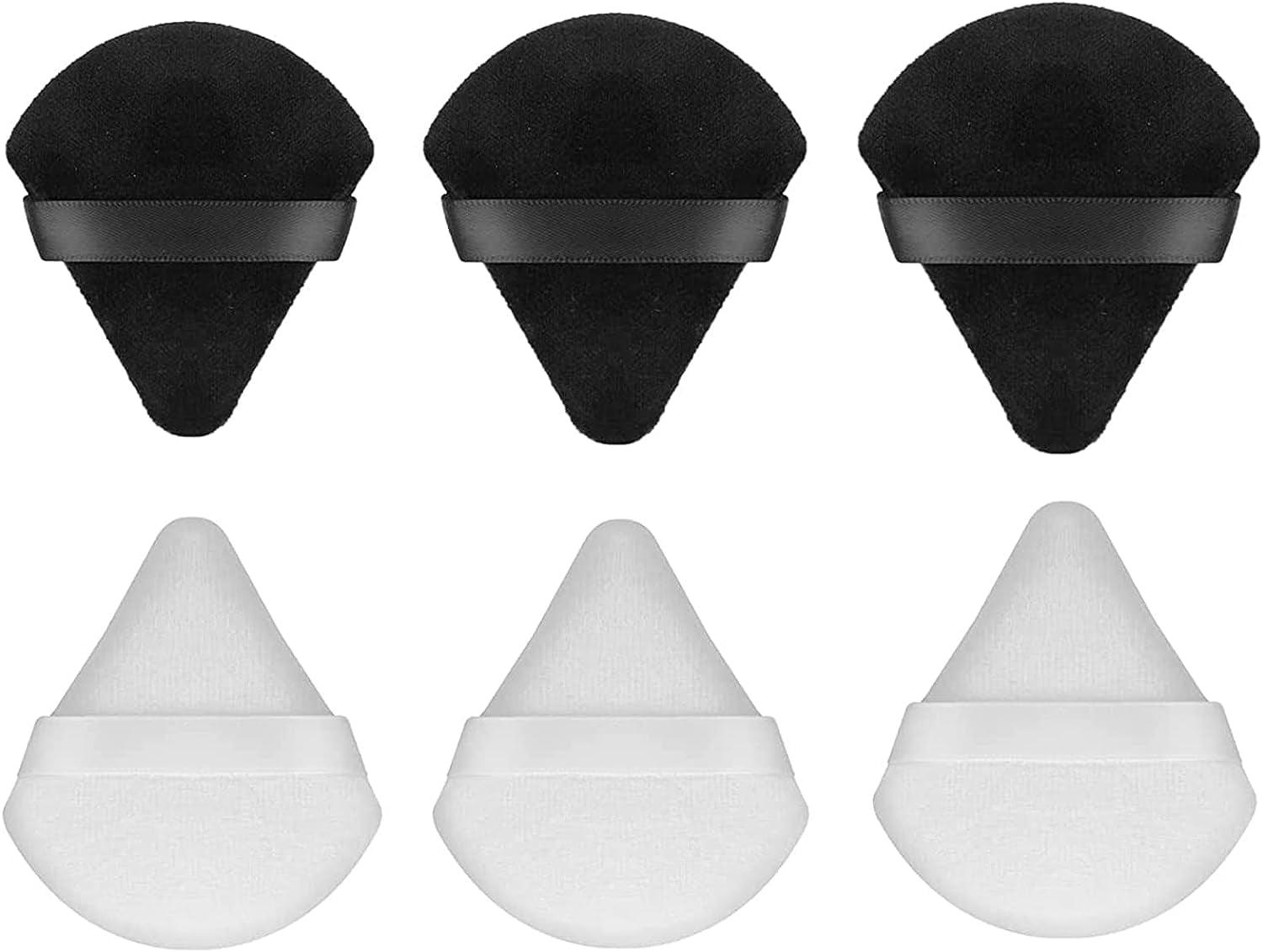 Powder Puff,Triangle Powder Puffs,6Pcs Face Makeup Puffs,Face Makeup ...