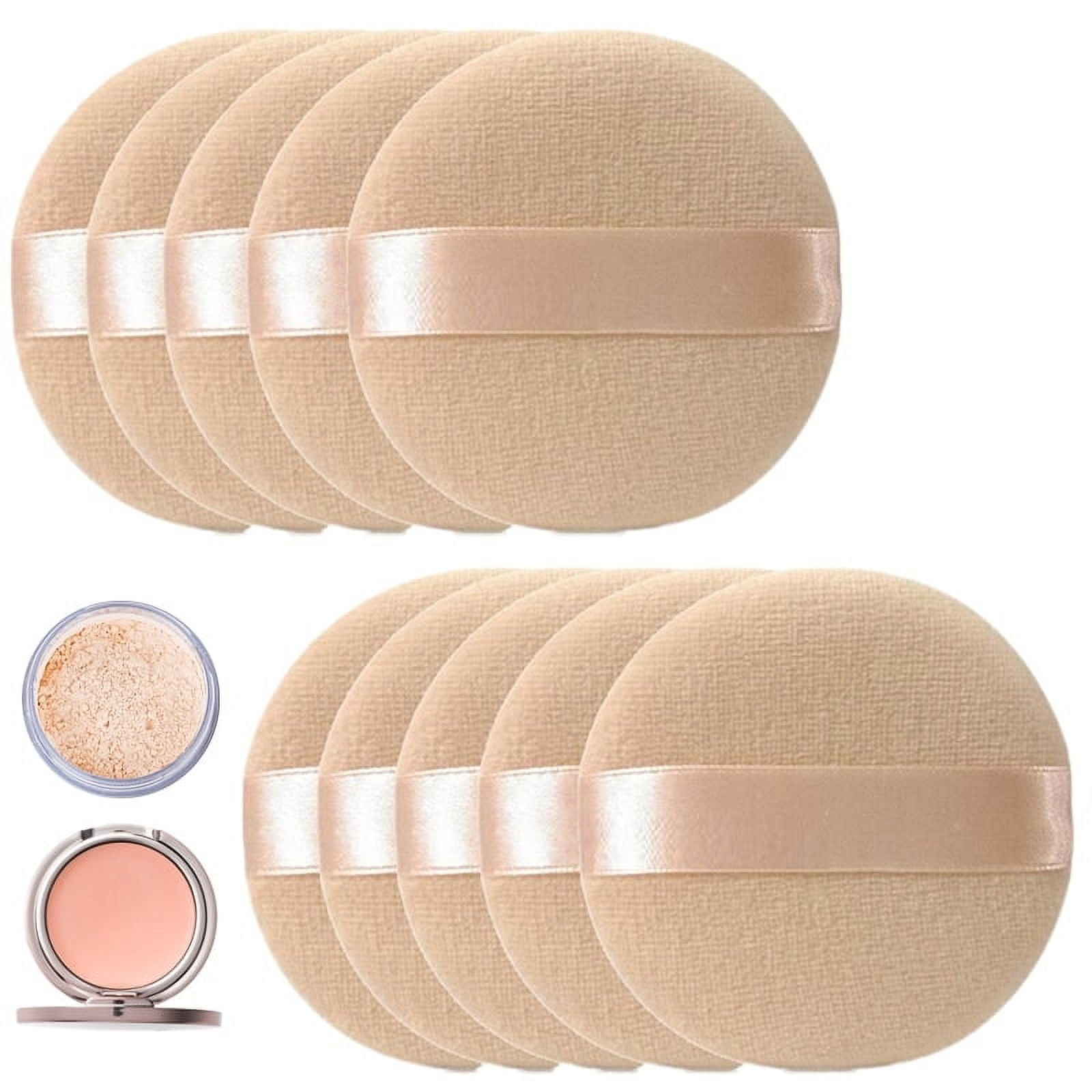 Powder Puffs Makeup Applicator Set (10 pcs) - Walmart.com