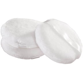 Talc Powder Puffs for Makeup and Personal Care in Various Styles